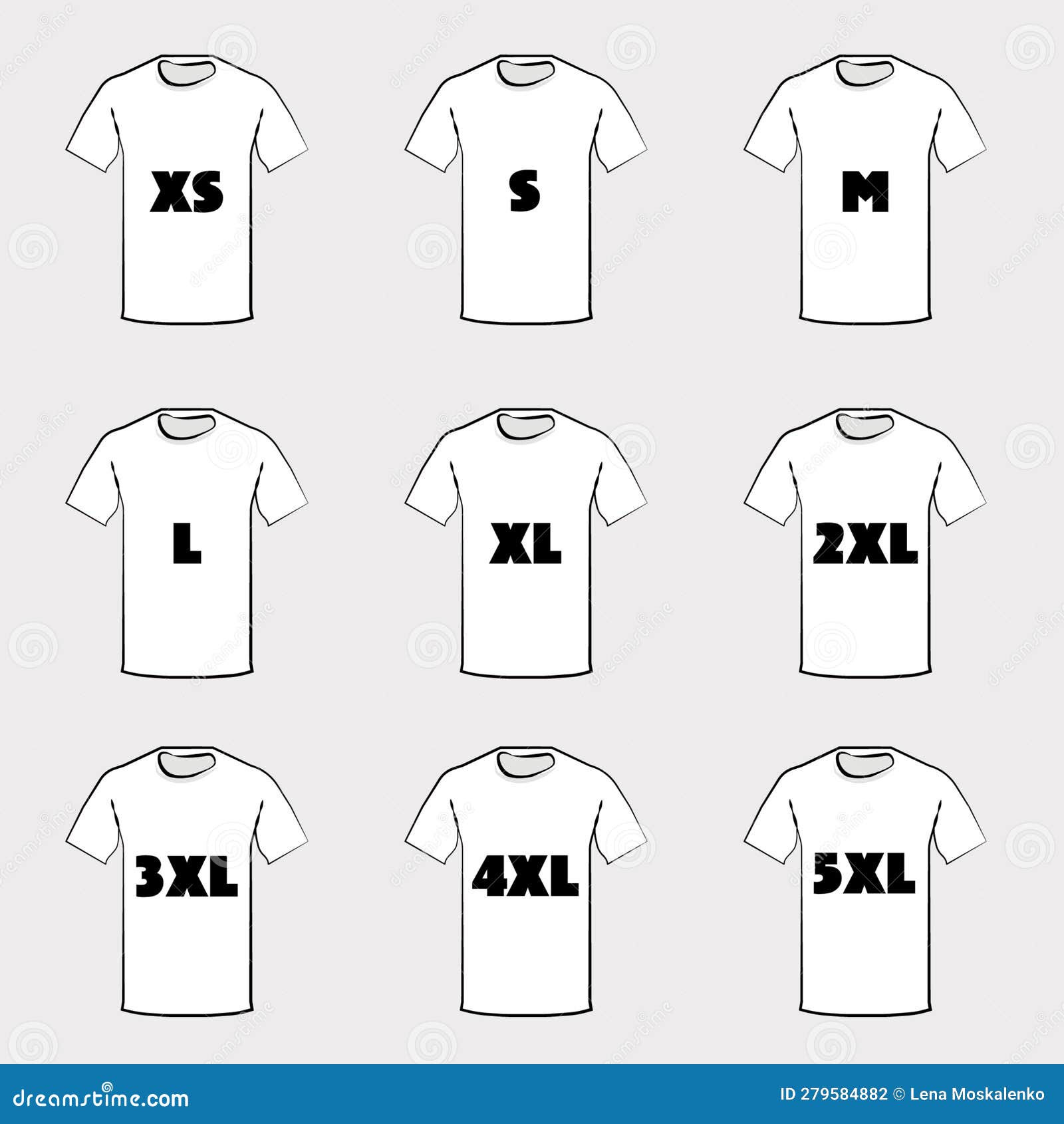 Shirt Sizes Stock Photography | CartoonDealer.com #16288688
