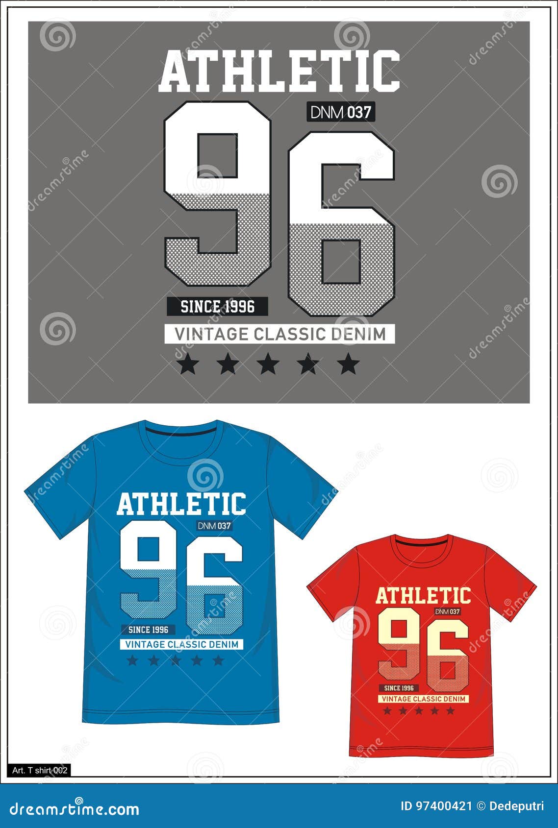 T-shirt Varsity 020 stock vector. Illustration of back - 97400421