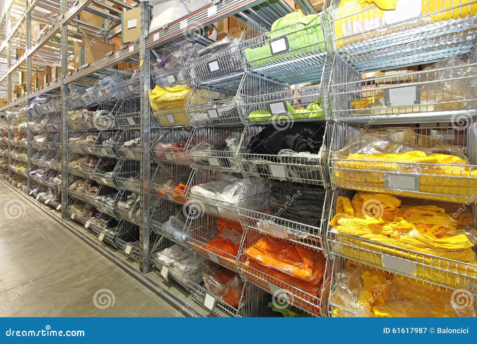 T Shirts Warehouse stock image. Image of shelves, business - 61617987