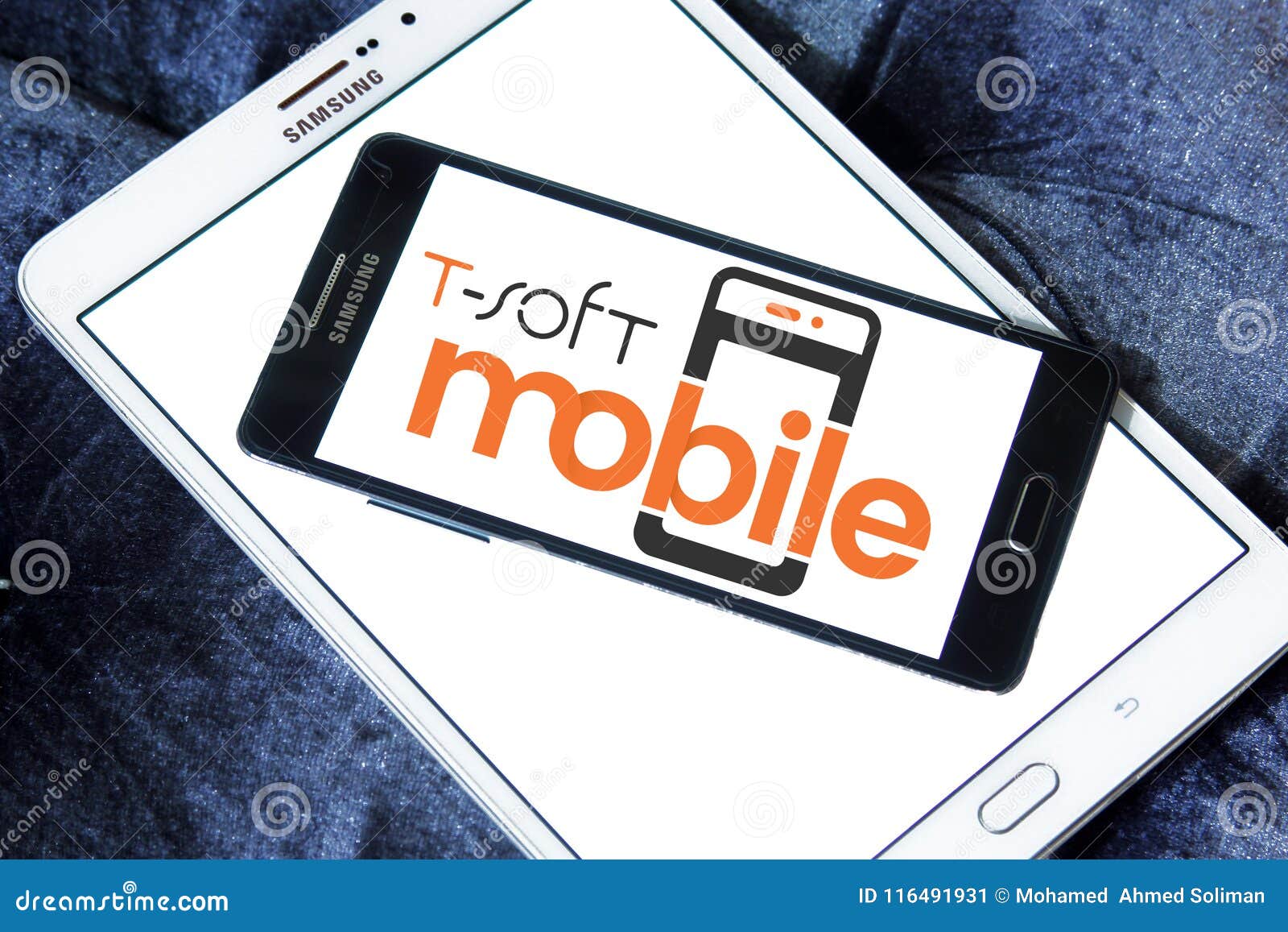 T-Soft Mobile Software Logo Editorial Photo - Image of design, sign ...