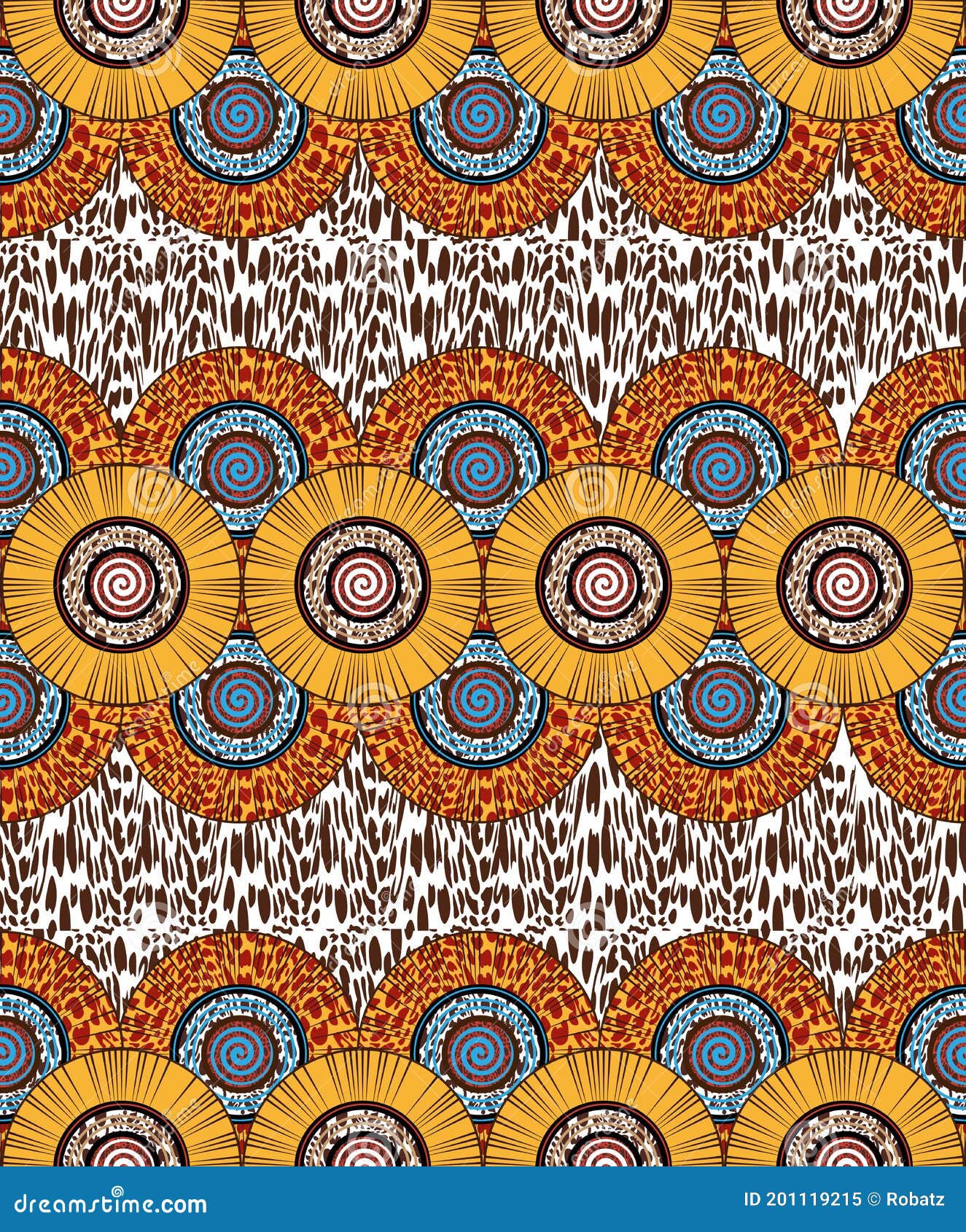 African Wax Print Fabric, Ethnic Handmade Ornament for Your Design ...