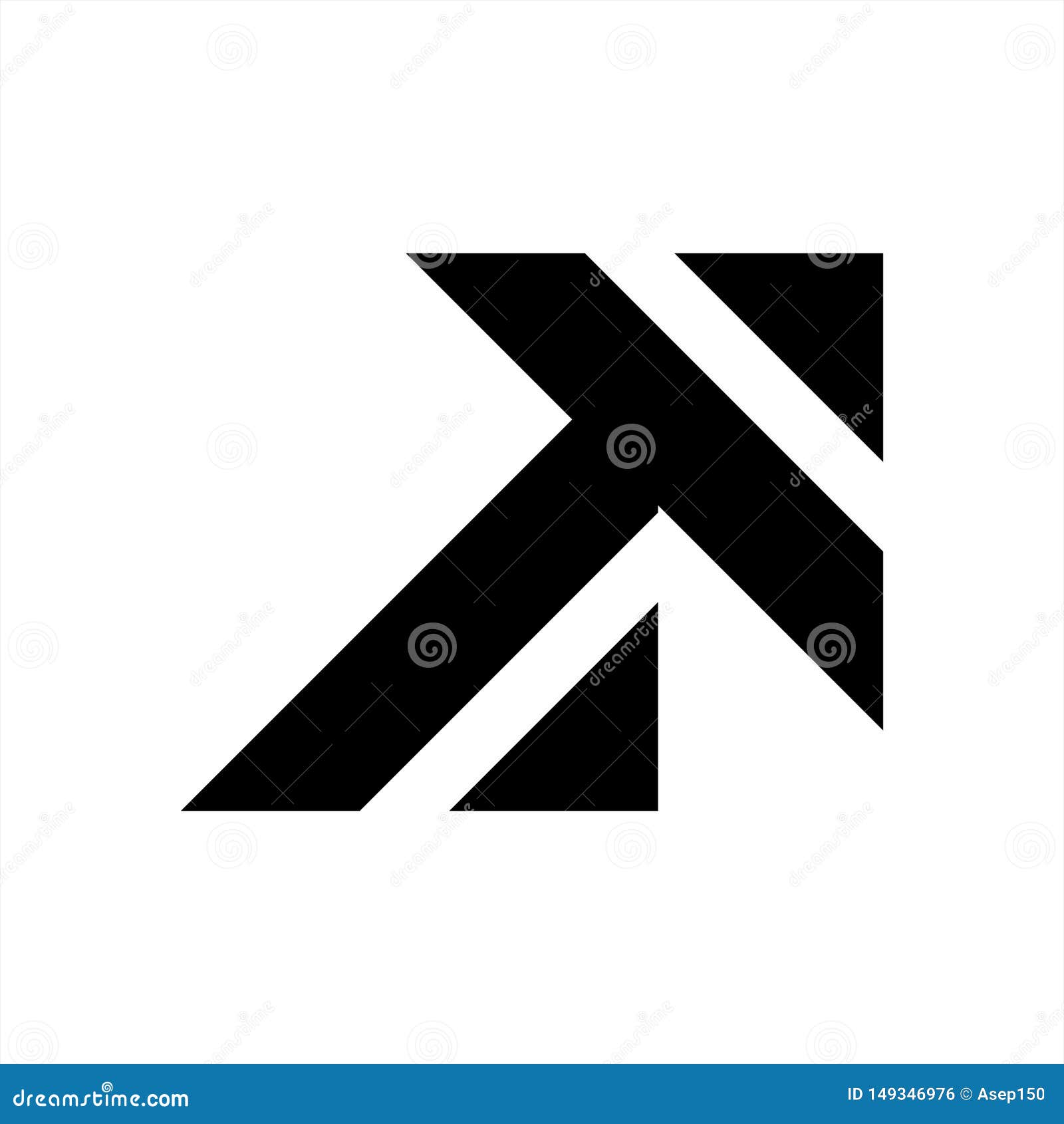 AA, AV, AZA. AZV, ANA, ANV Initials Geometric Letter Company Logo 3d ...