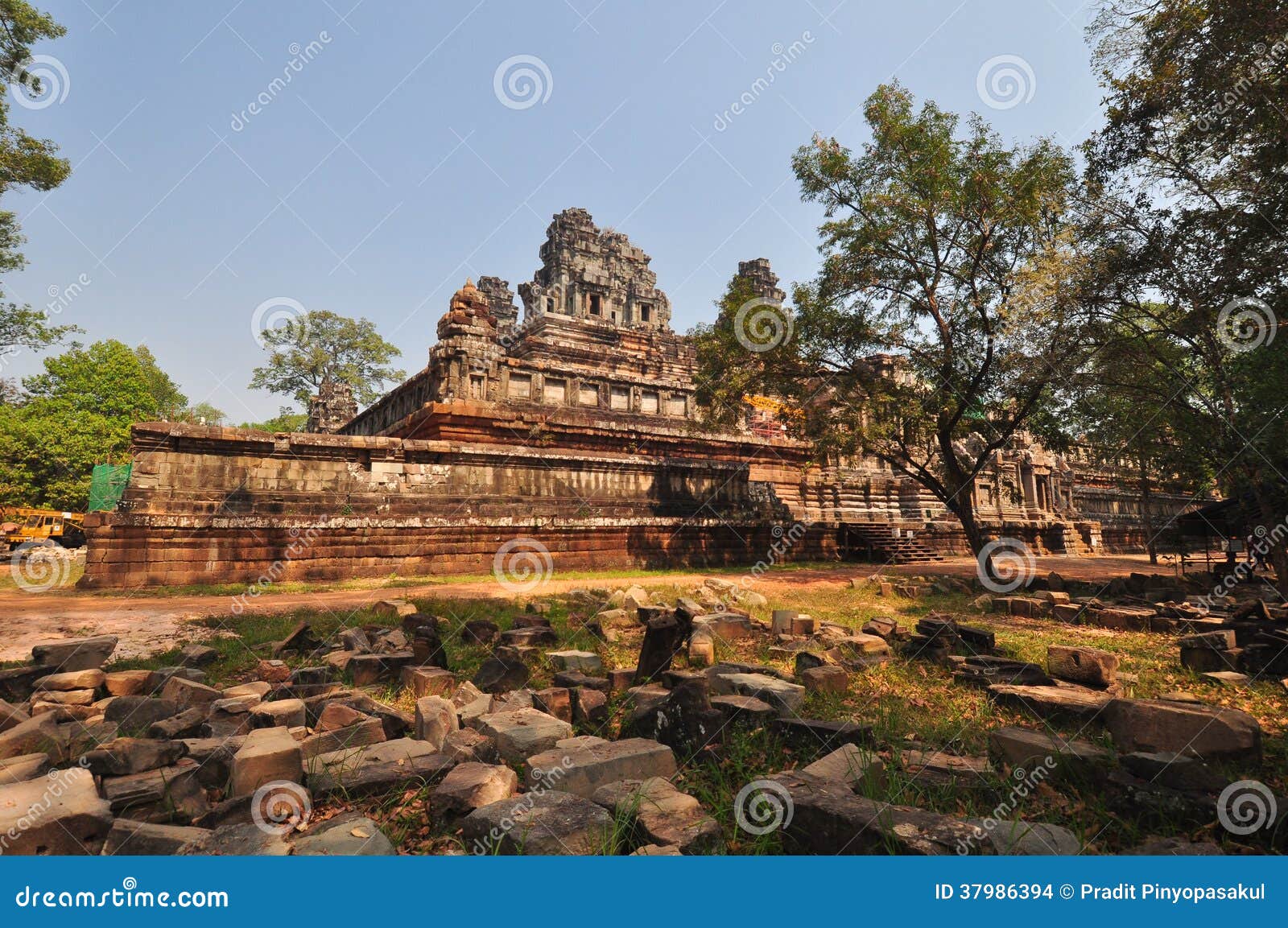 Ta Keo temple in Cambodia stock photo. Image of belief - 37986394