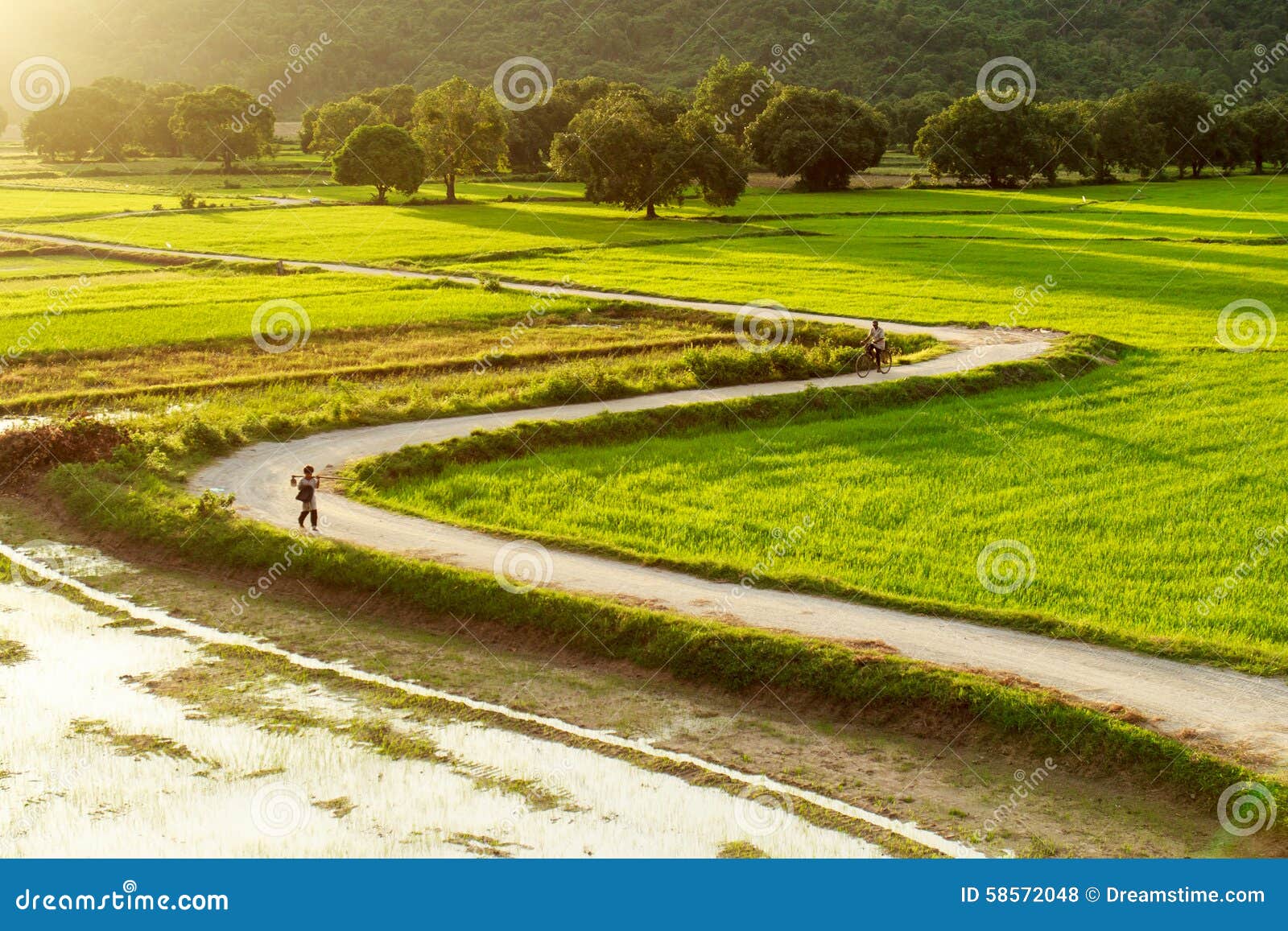 Ta pa, an Giang, Vietnam editorial stock photo. Image of cloud - 58572048