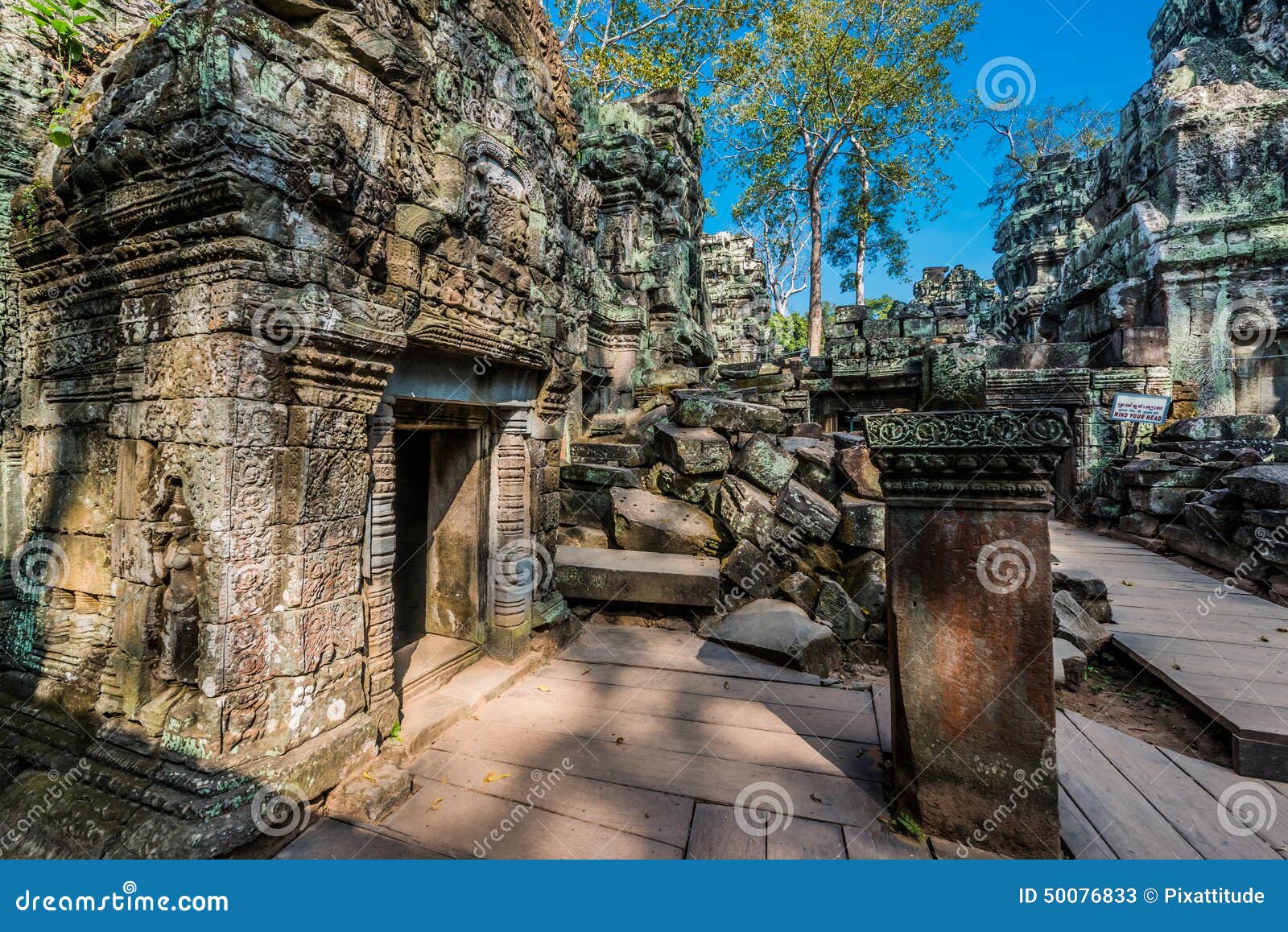 Ta Prohm Angkor Wat Cambodia Stock Image - Image of travel, angkor ...