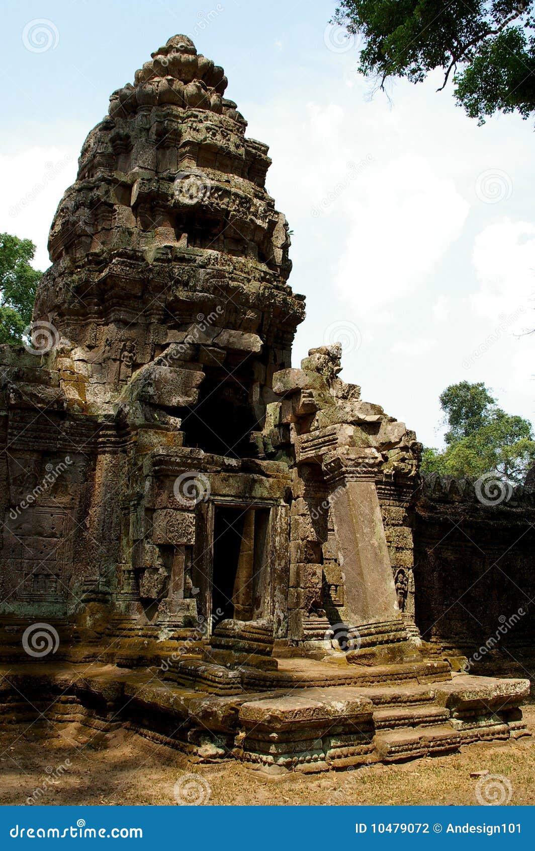 Ta prom stock photo. Image of east, cambodian, asia, historic - 10479072