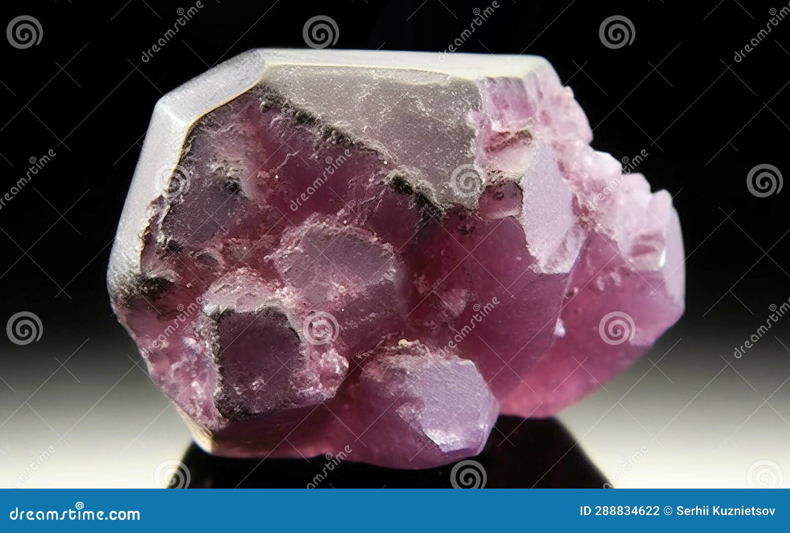 Taaffeite is Rare Precious Natural Geological Stone on Gradient ...