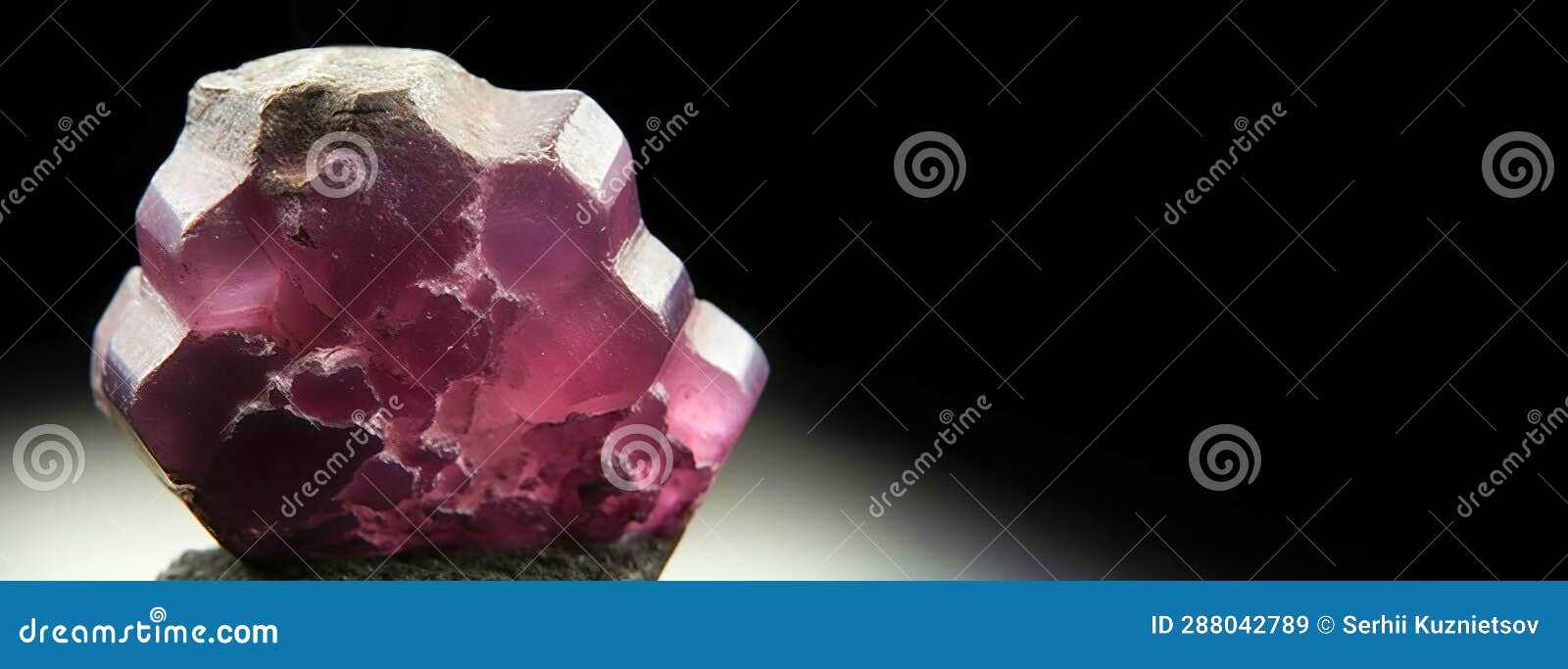 Taaffeite is Rare Precious Natural Geological Stone on Gradient ...