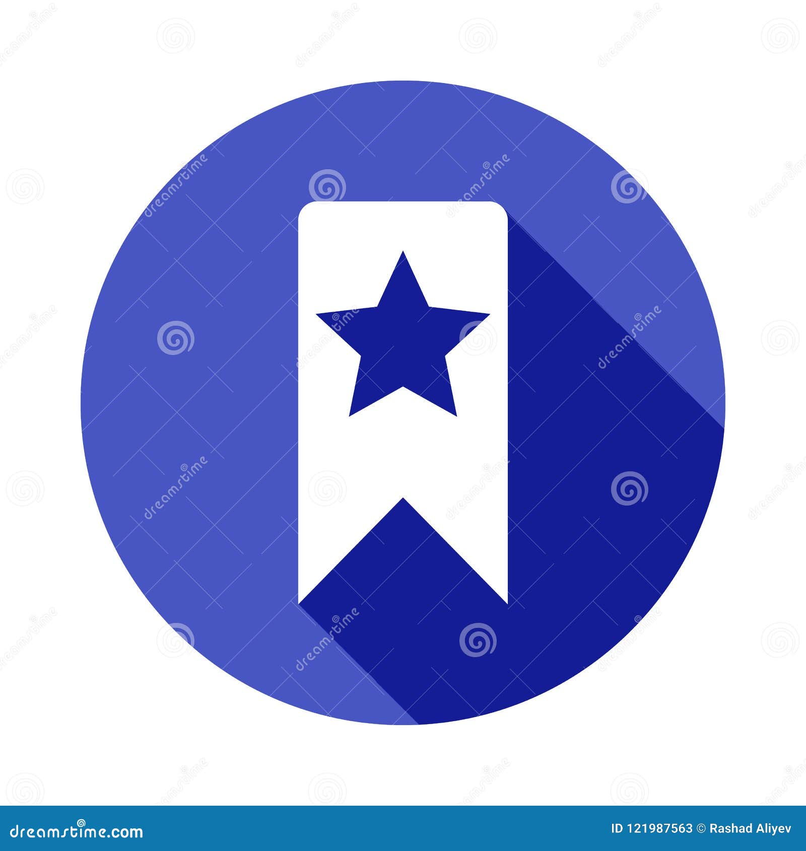 Tab Icon in Flat Long Shadow Style Stock Illustration - Illustration of ...