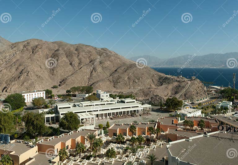 Taba Land Port and Border Control. Stock Photo - Image of cloudless ...