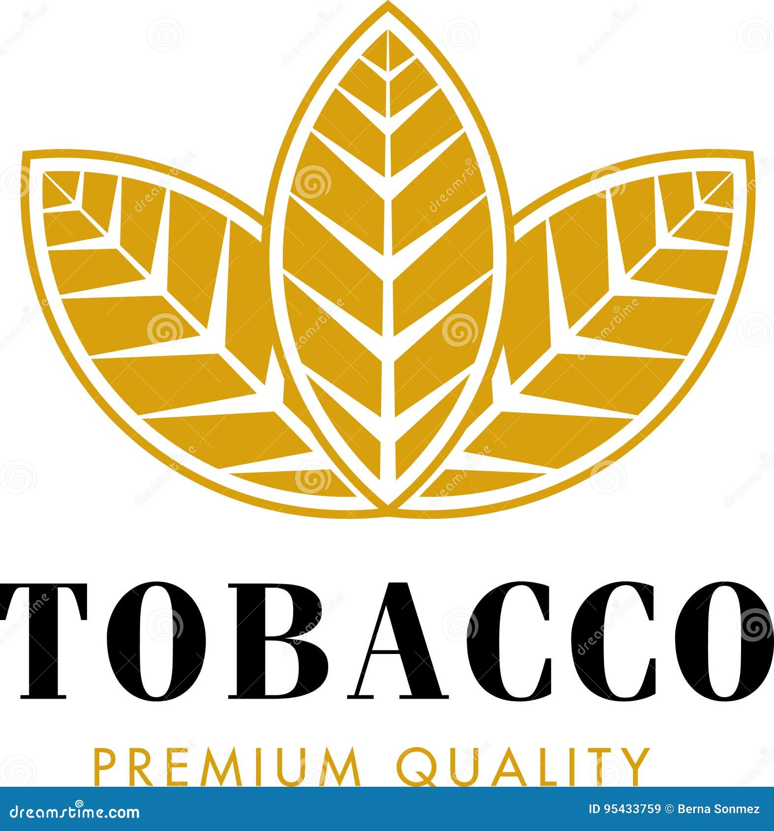 Tabacco illustrazione vettoriale. Illustrazione di marchio - 95433759