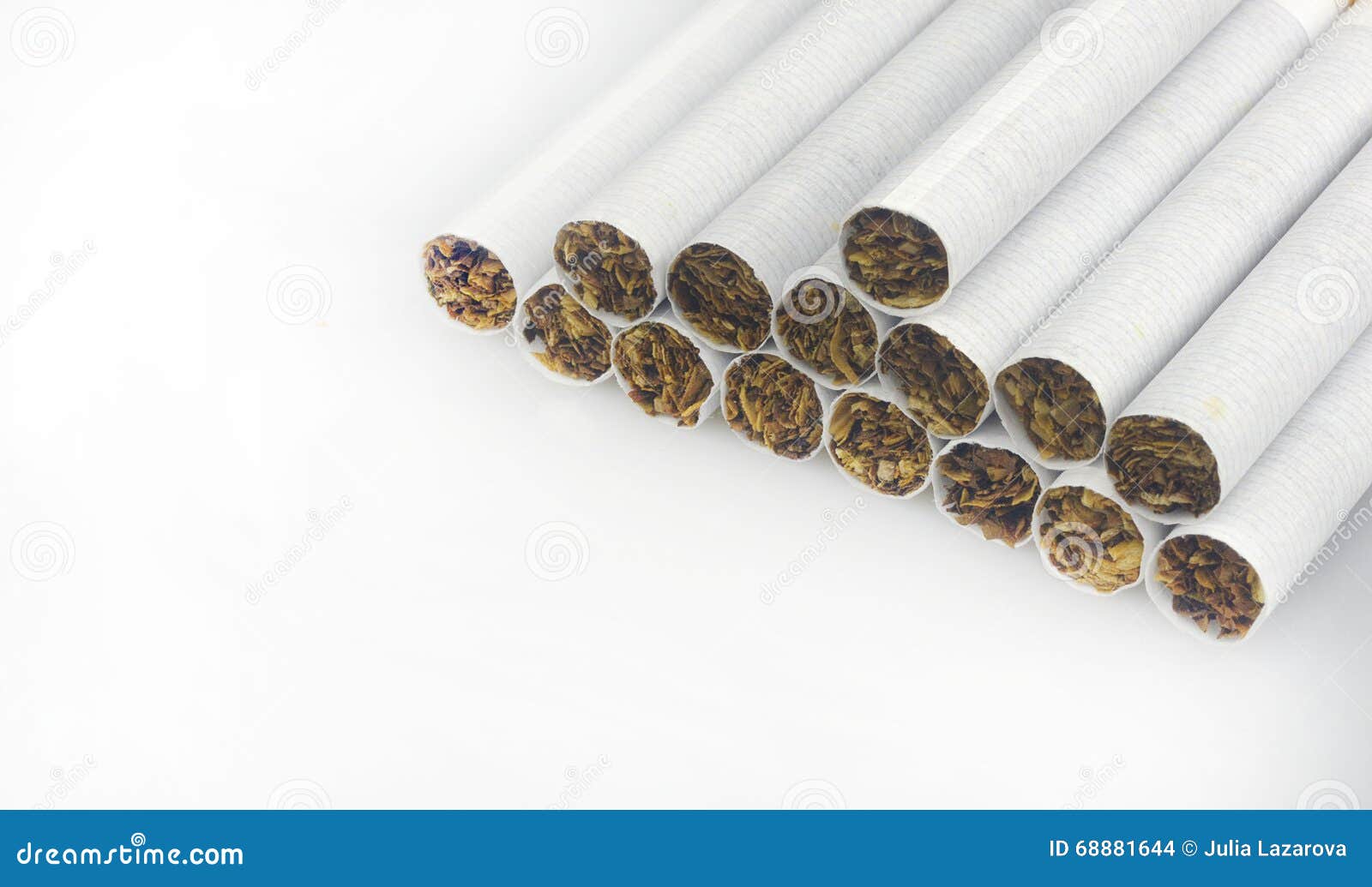 Tabak in Sigaretten Met Een Bruine Filter Stock Foto - Image of sigaret ...