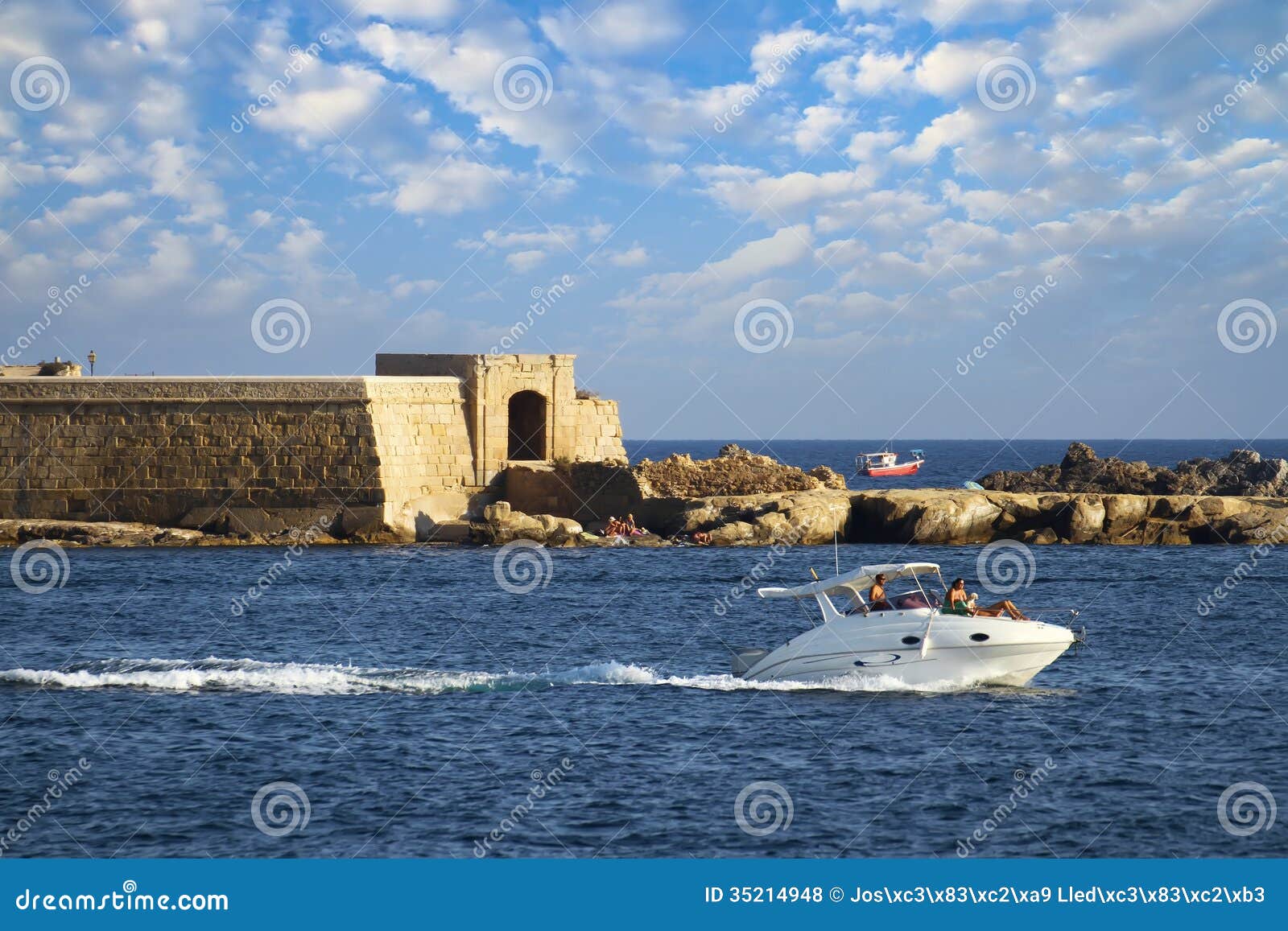 Tabarca island in Spain stock photo. Image of tabarca - 35214948