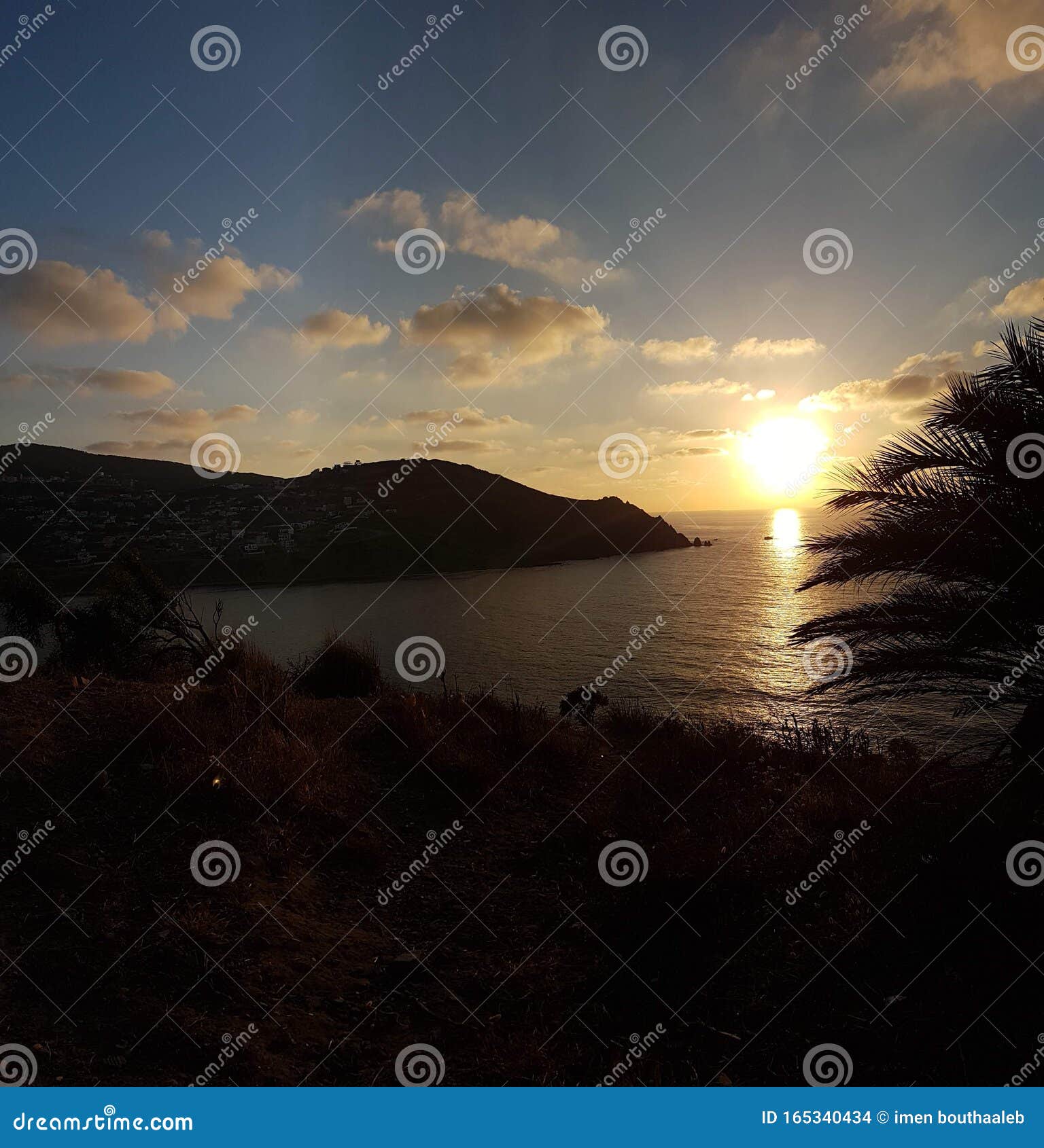 Tabarka stock photo. Image of sunset, mountain, tabarka - 165340434