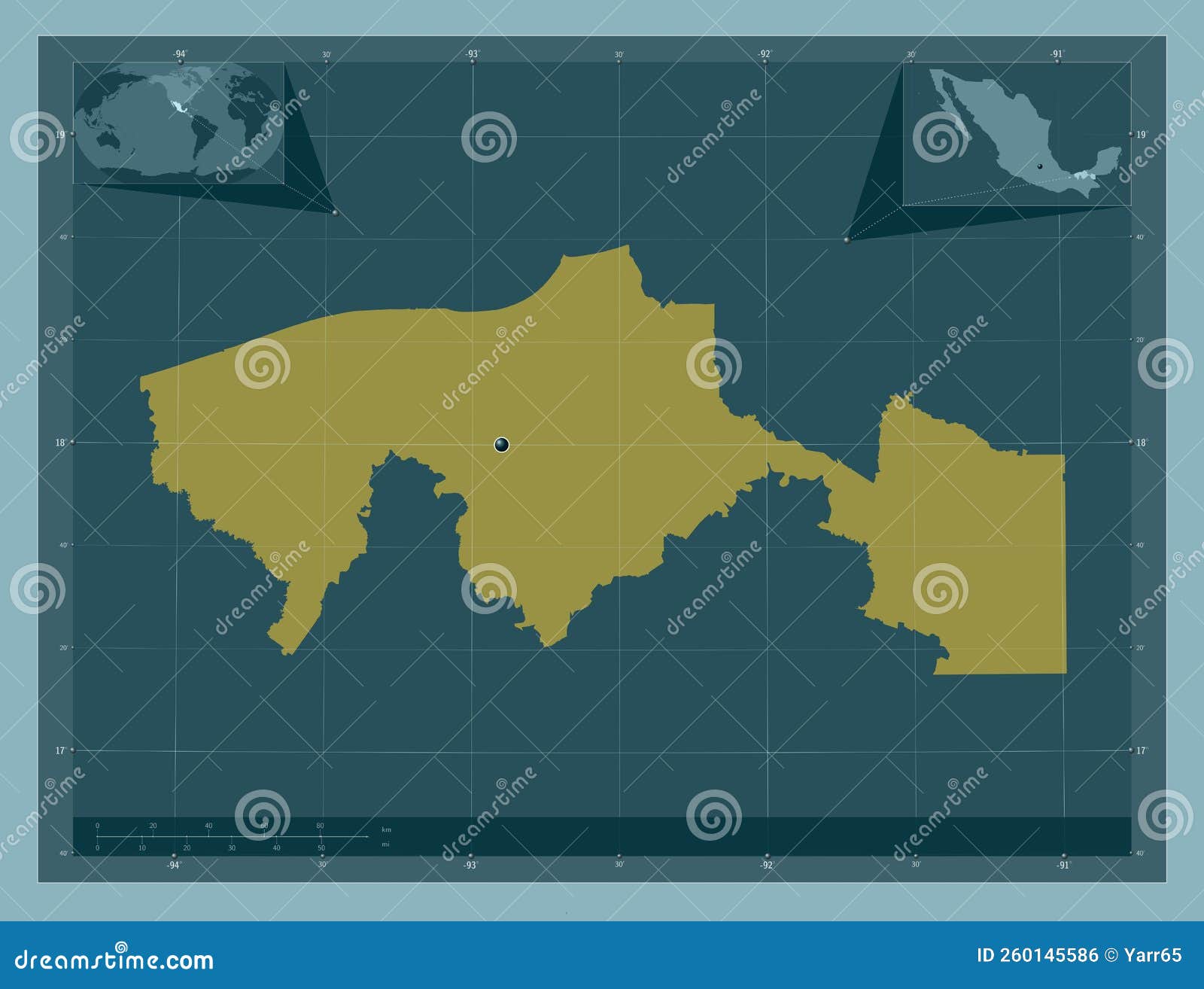 Tabasco, Mexico. Solid. Capital Stock Illustration - Illustration of ...