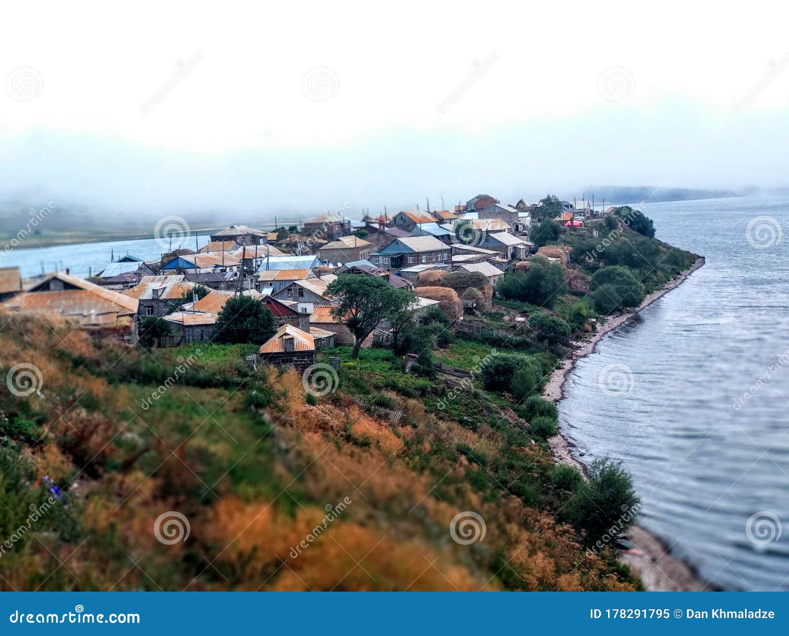 Tabatskuri lake stock image. Image of georgia, lake - 178291795