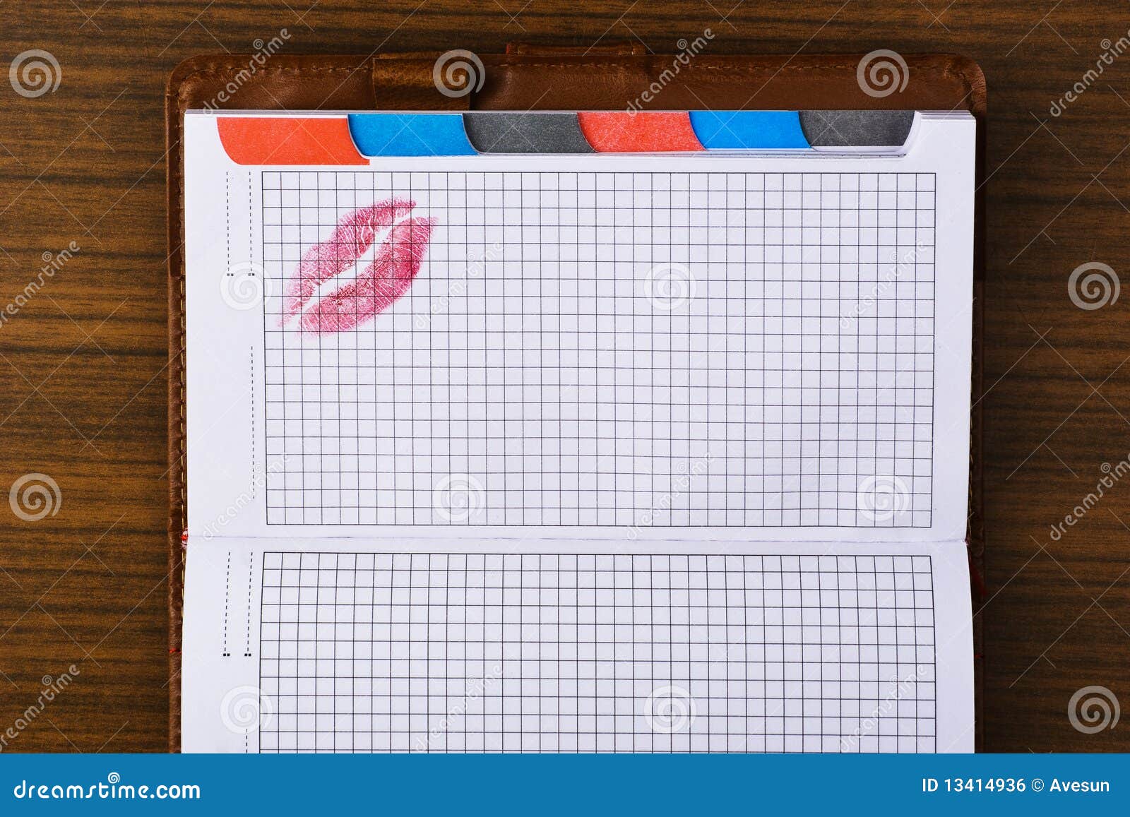 Tabbed notebook stock photo. Image of front, notebook - 13414936