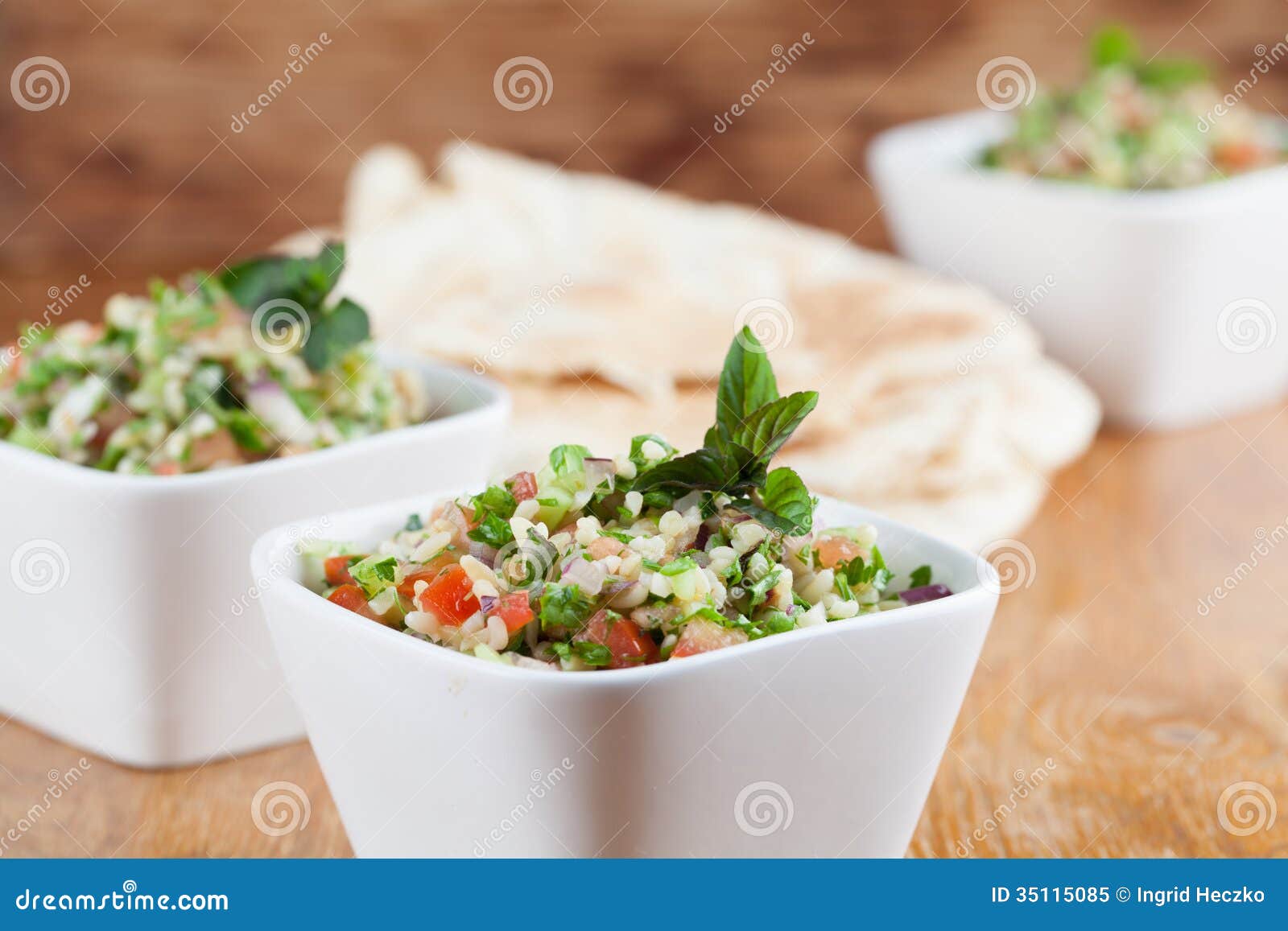 Tabbouleh stock image. Image of appetizer, food, organic - 35115085