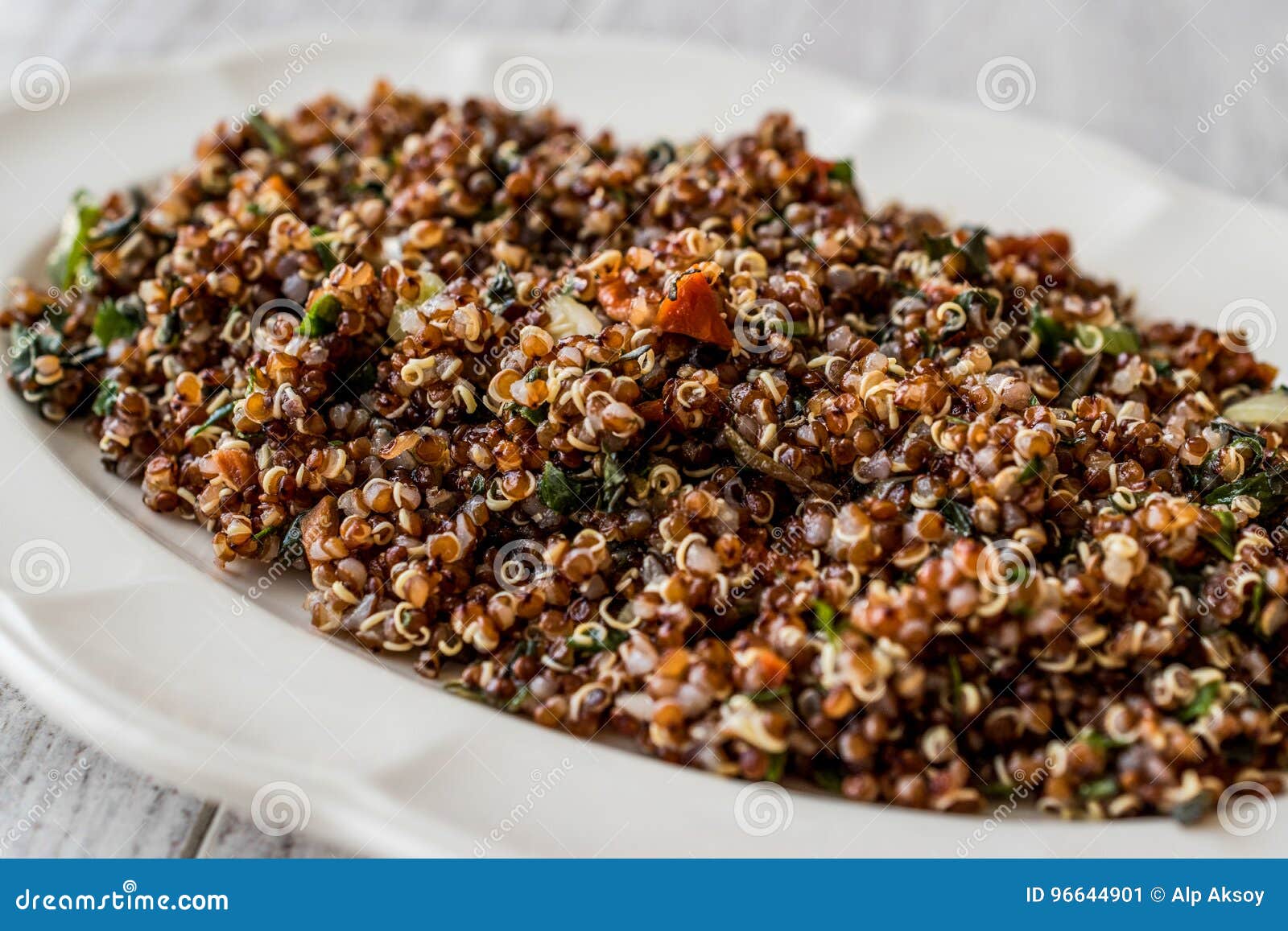 Tabbule Salad with Kinoa stock image. Image of turkish - 96644901