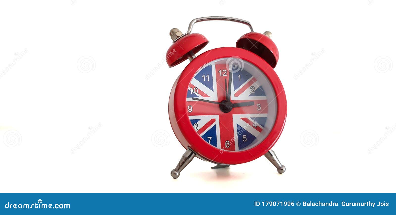 Tabel Clock with Free Space for Text Concept Stock Photo - Image of ...