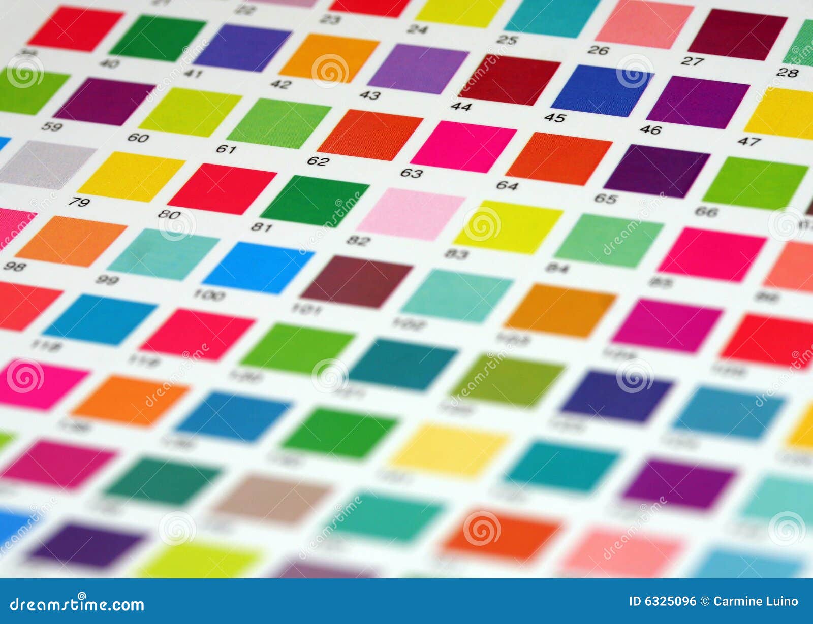 Tabela de cor foto de stock. Imagem de idéias, interior - 6325096