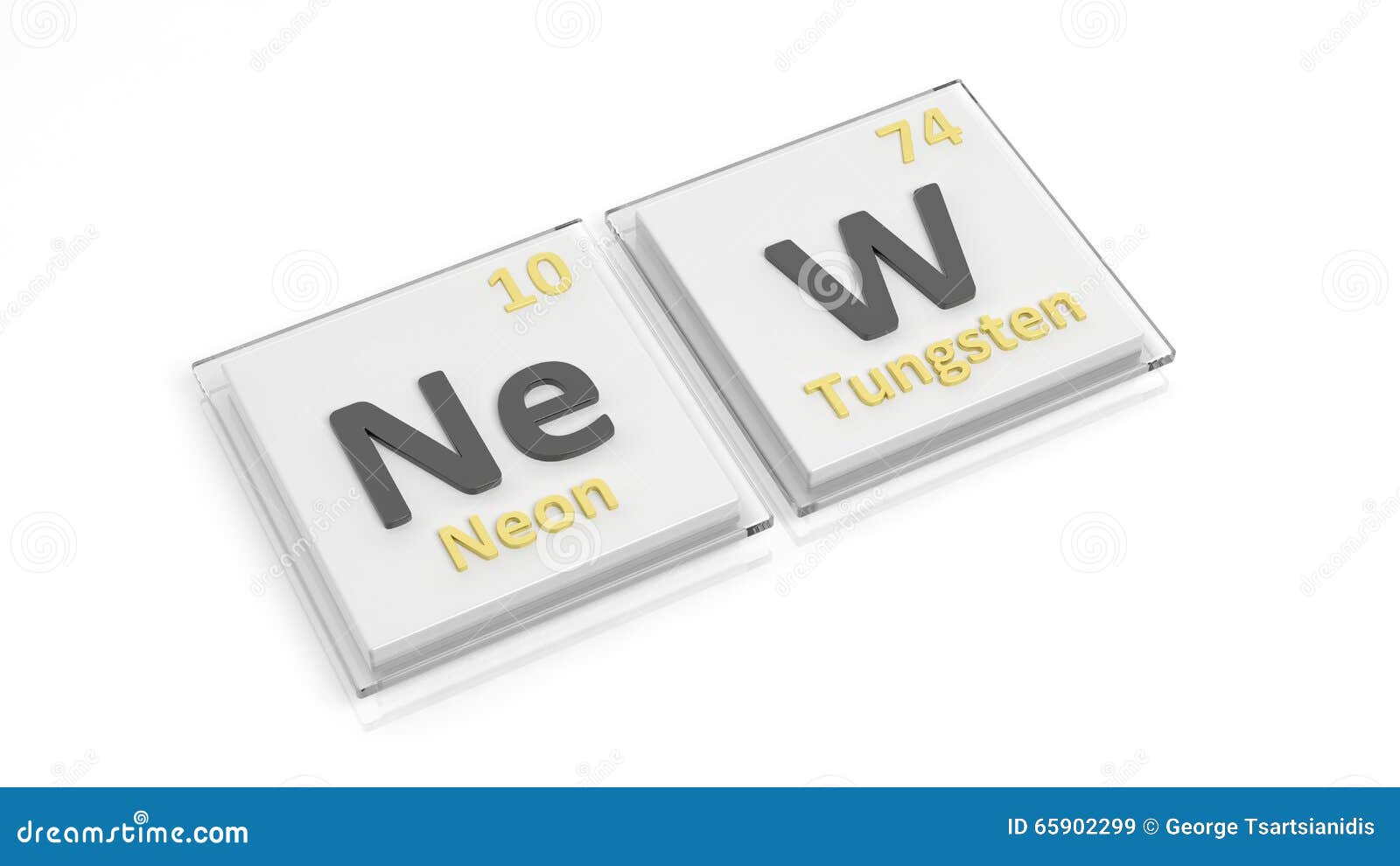 Tabela Periódica De Símbolos Dos Elementos Ilustração Stock ...