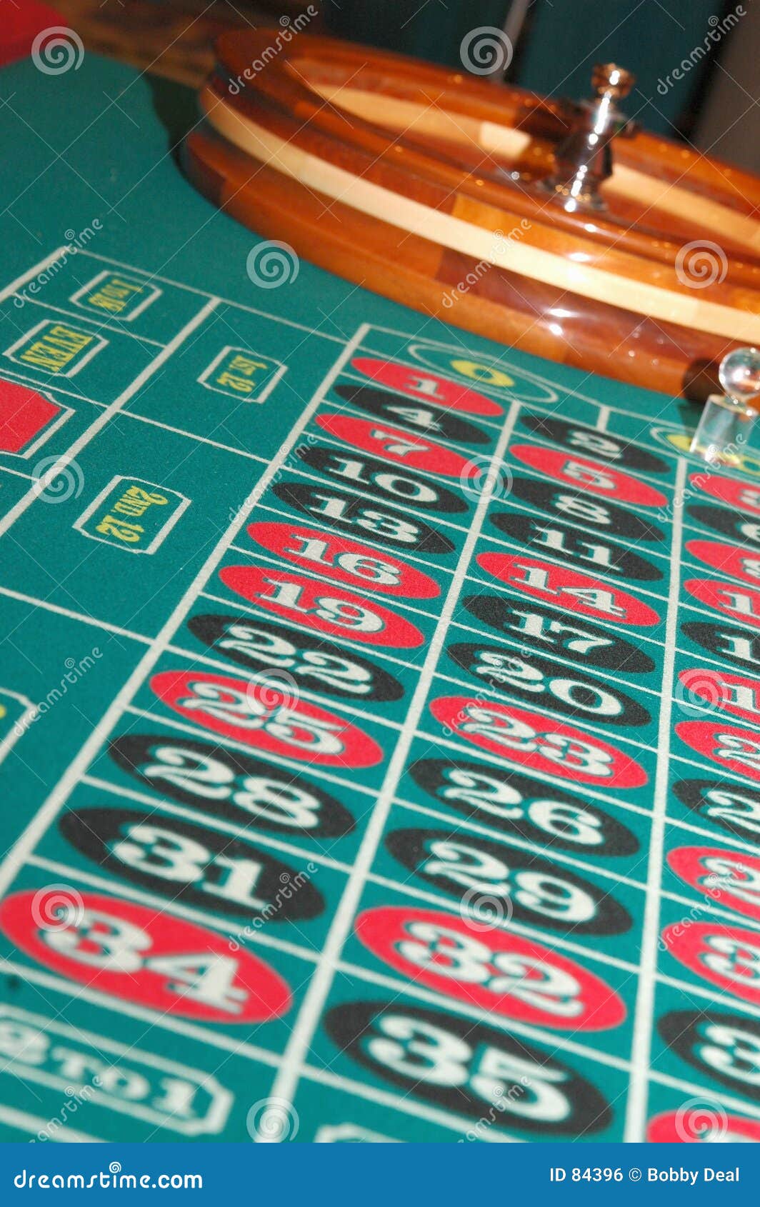 Tabella delle roulette fotografia stock. Immagine di gioco - 84396