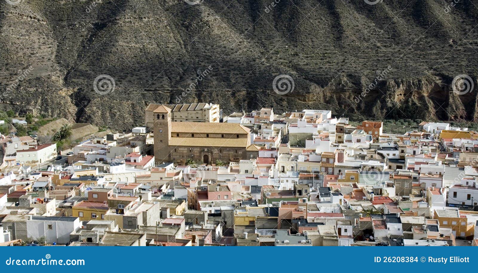 Tabernas Spain stock photo. Image of spain, town, europe - 26208384