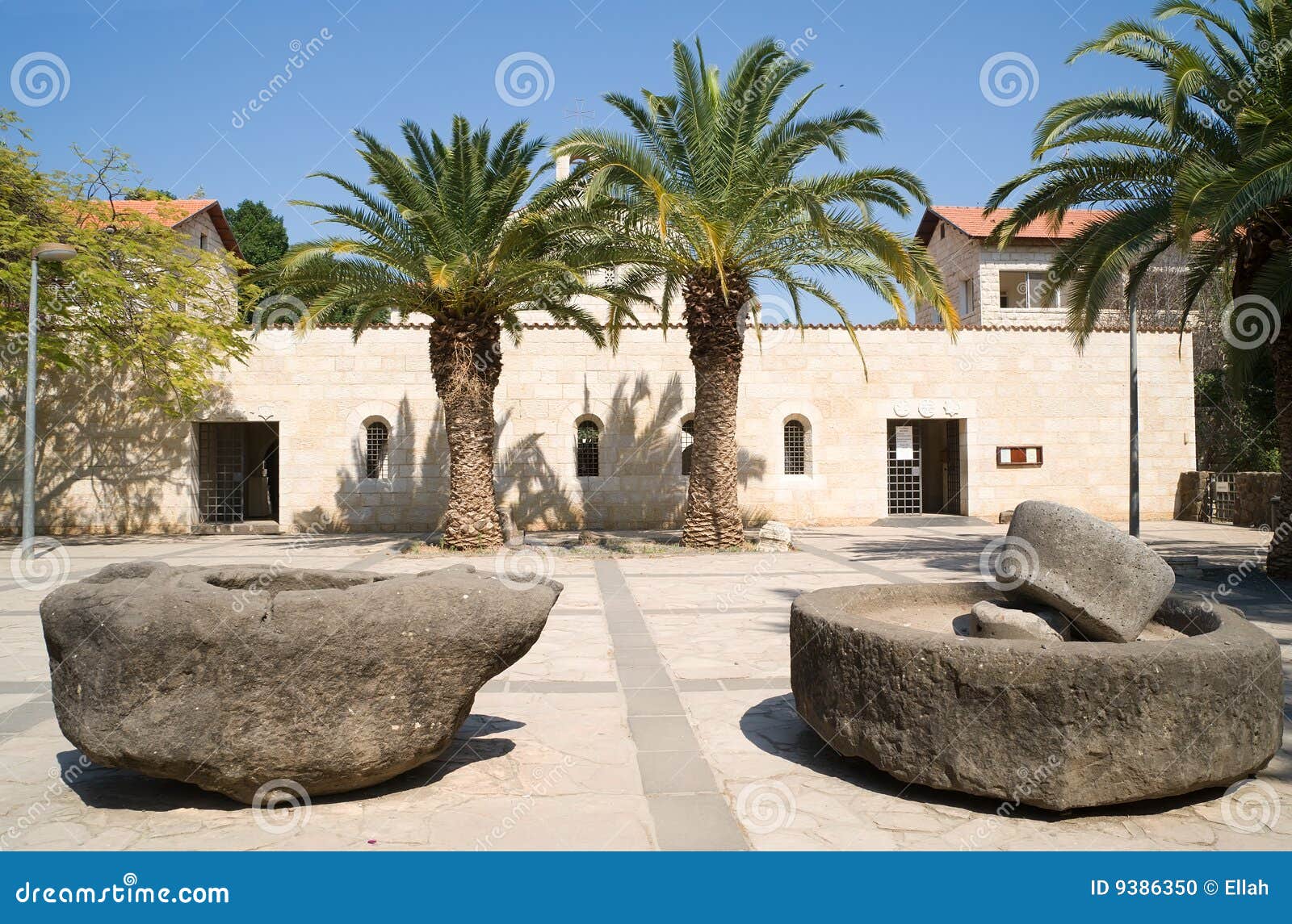 Tabgha de l'Israël photo stock. Image du tiberius, célèbre - 9386350