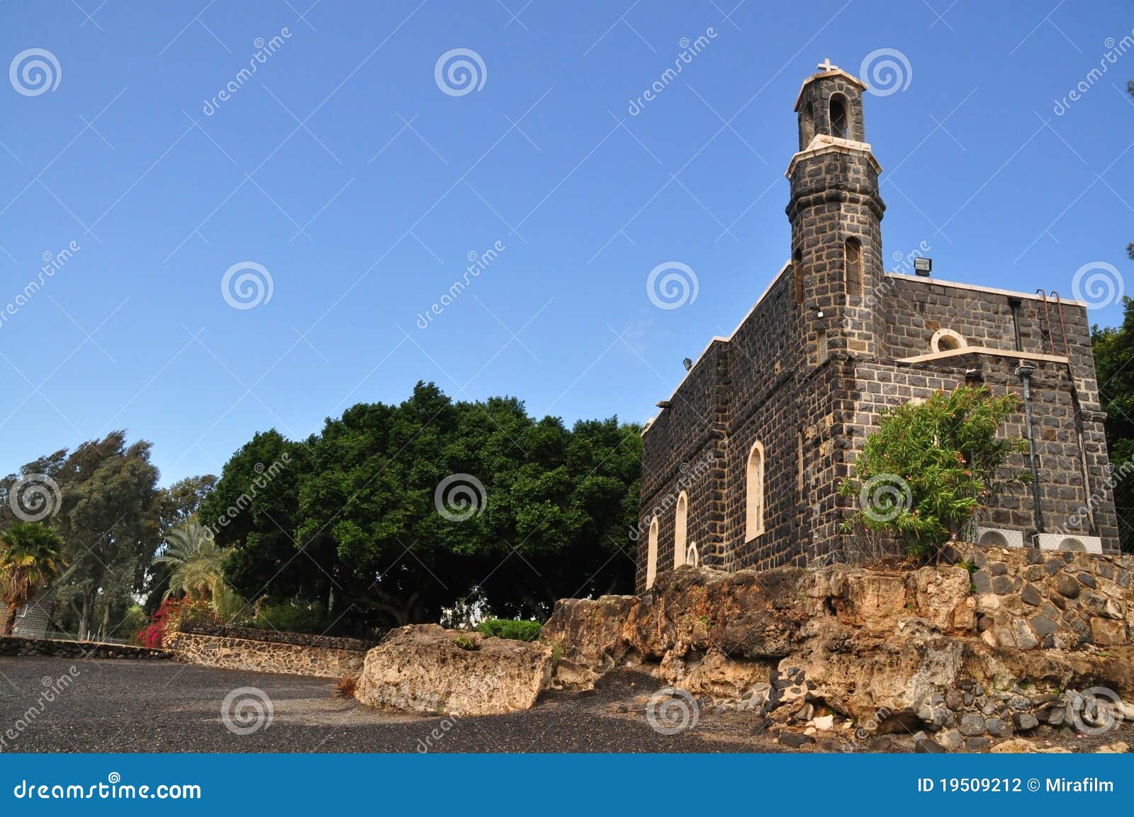 Tabgha, Israel. stock photo. Image of franciscan, fish - 19509212