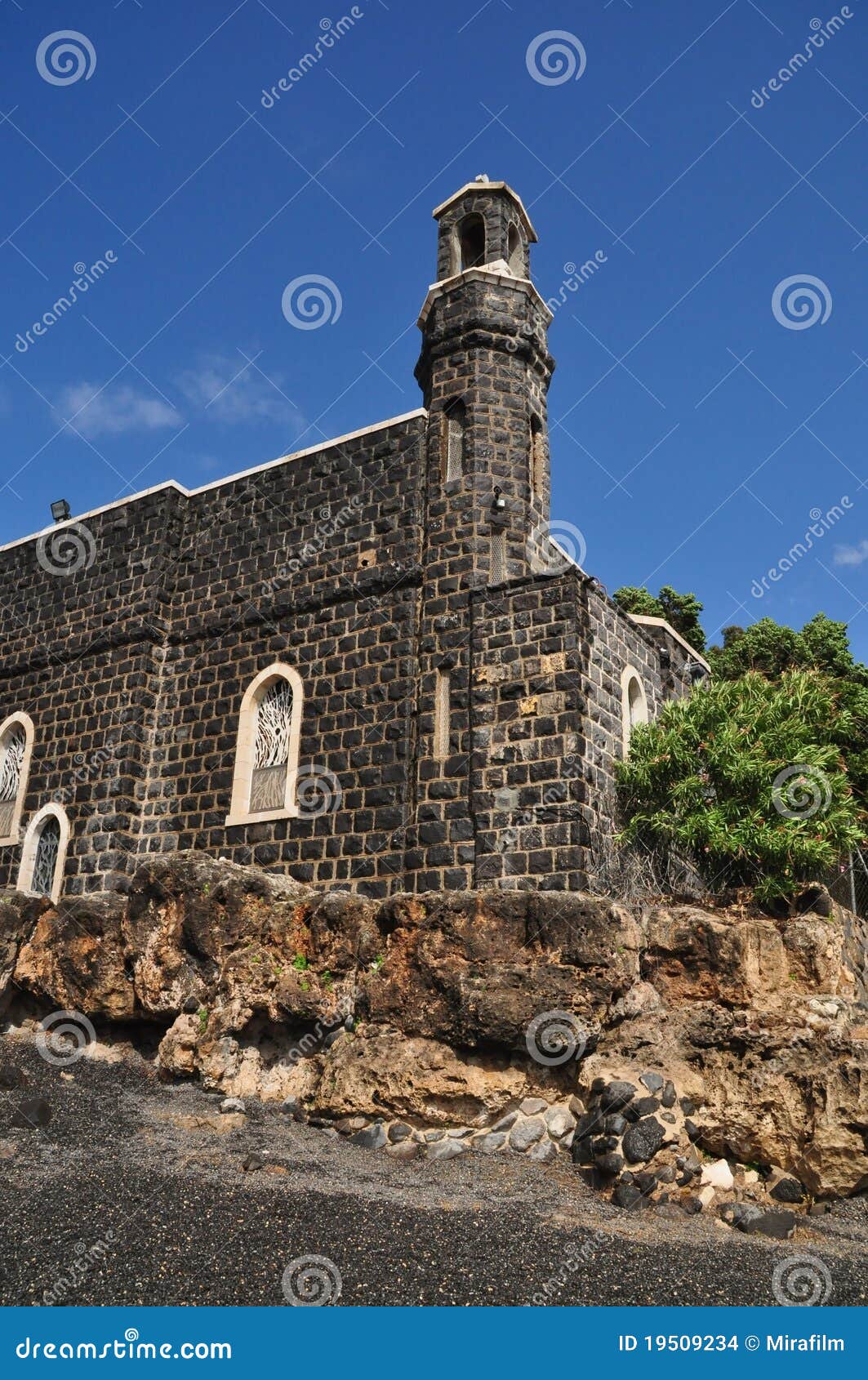 Tabgha, Israel. stock photo. Image of kfar, israel, capernaum - 19509234