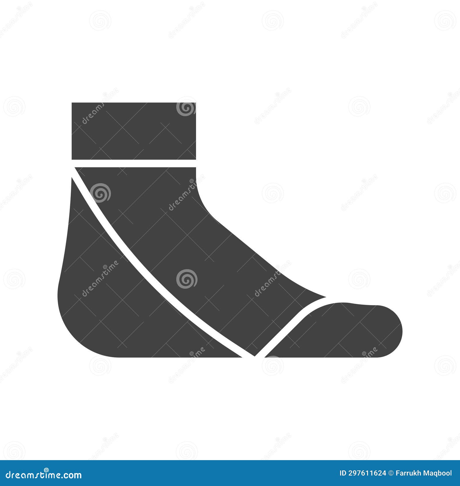 Tabi icon vector image. stock illustration. Illustration of vector ...