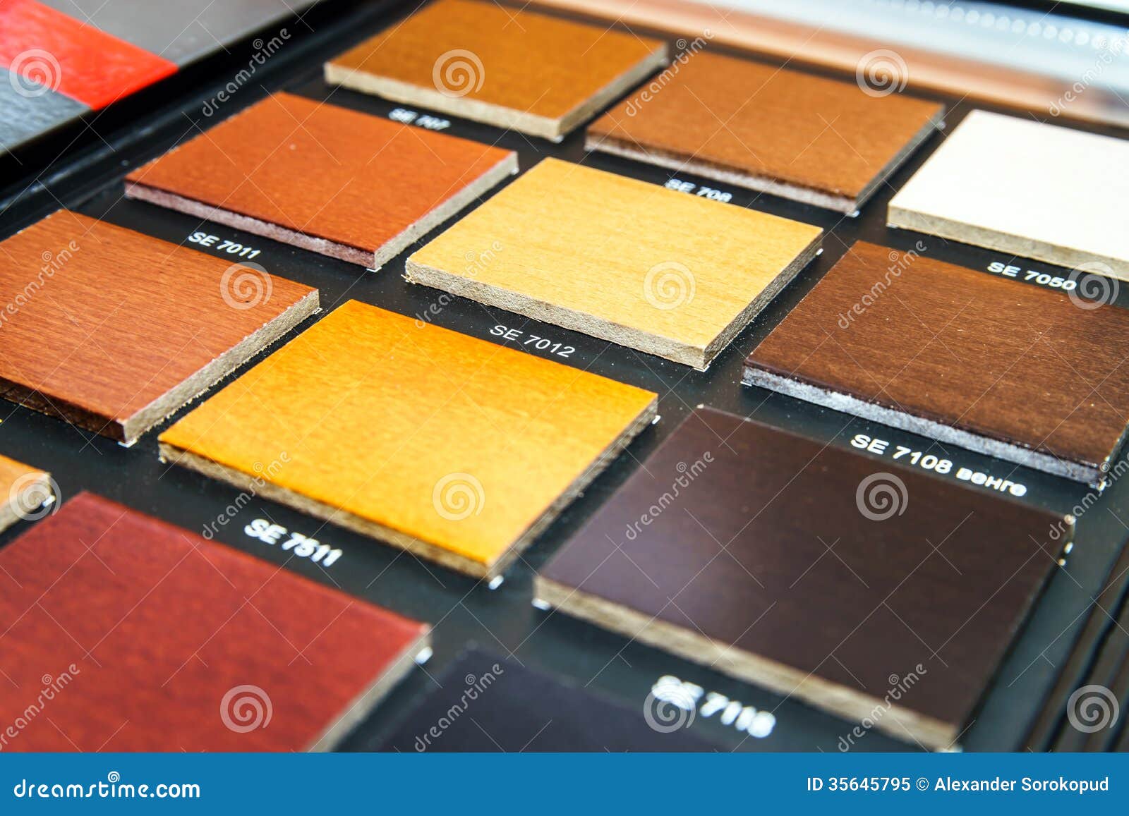 Tabla De Muestras De Madera Chapeada Imagen de archivo - Imagen de ...