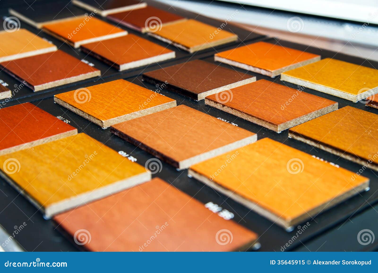 Tabla De Muestras De Madera Chapeada Imagen de archivo - Imagen de ...