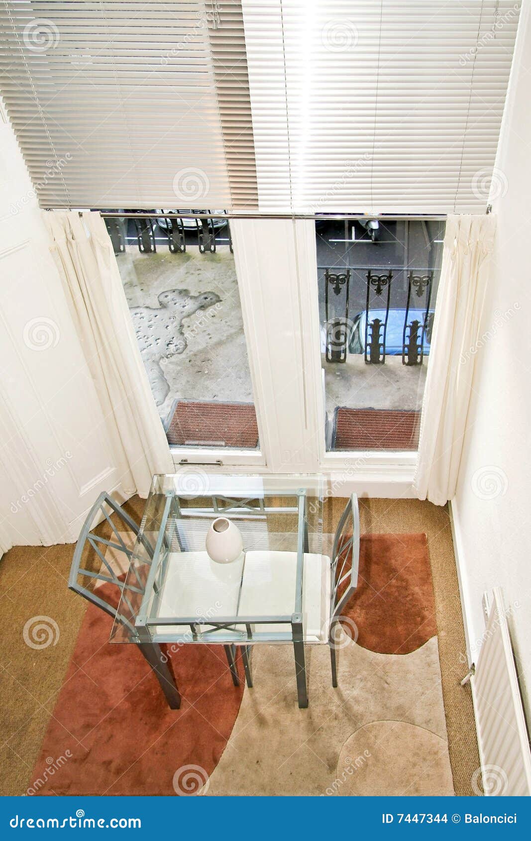 Table from above stock photo. Image of interior, flat - 7447344