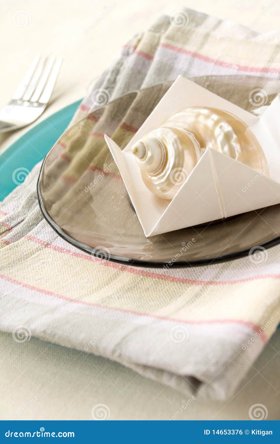 Table Appointments stock photo. Image of linen, blue - 14653376