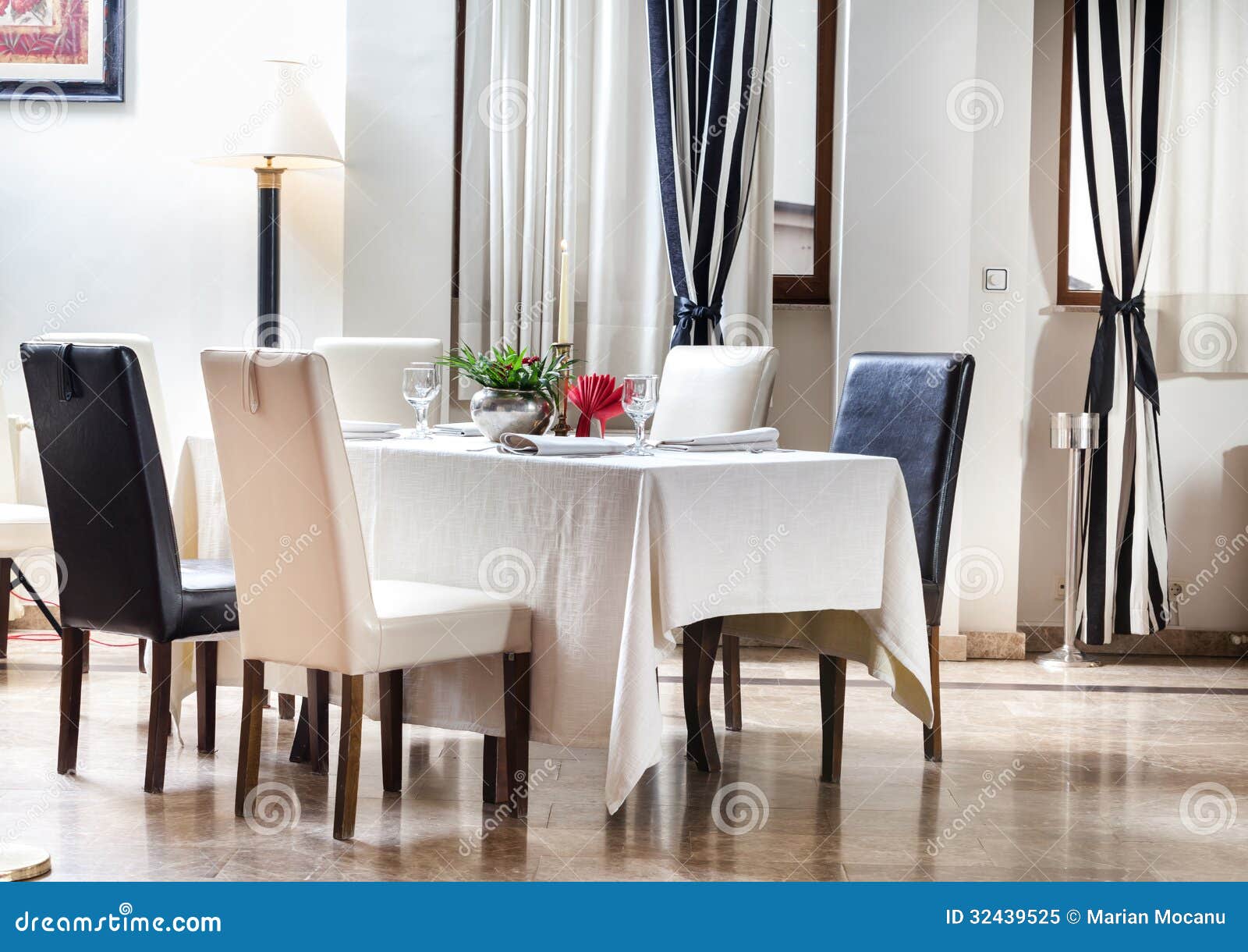 Table arrangement stock image. Image of food, inside - 32439525