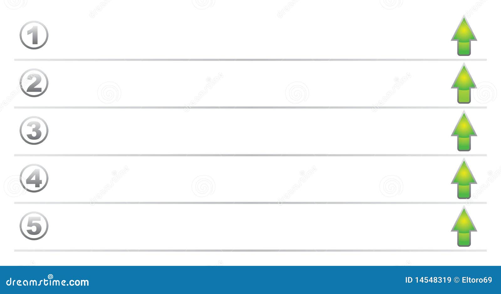 Table with arrows stock vector. Illustration of line - 14548319