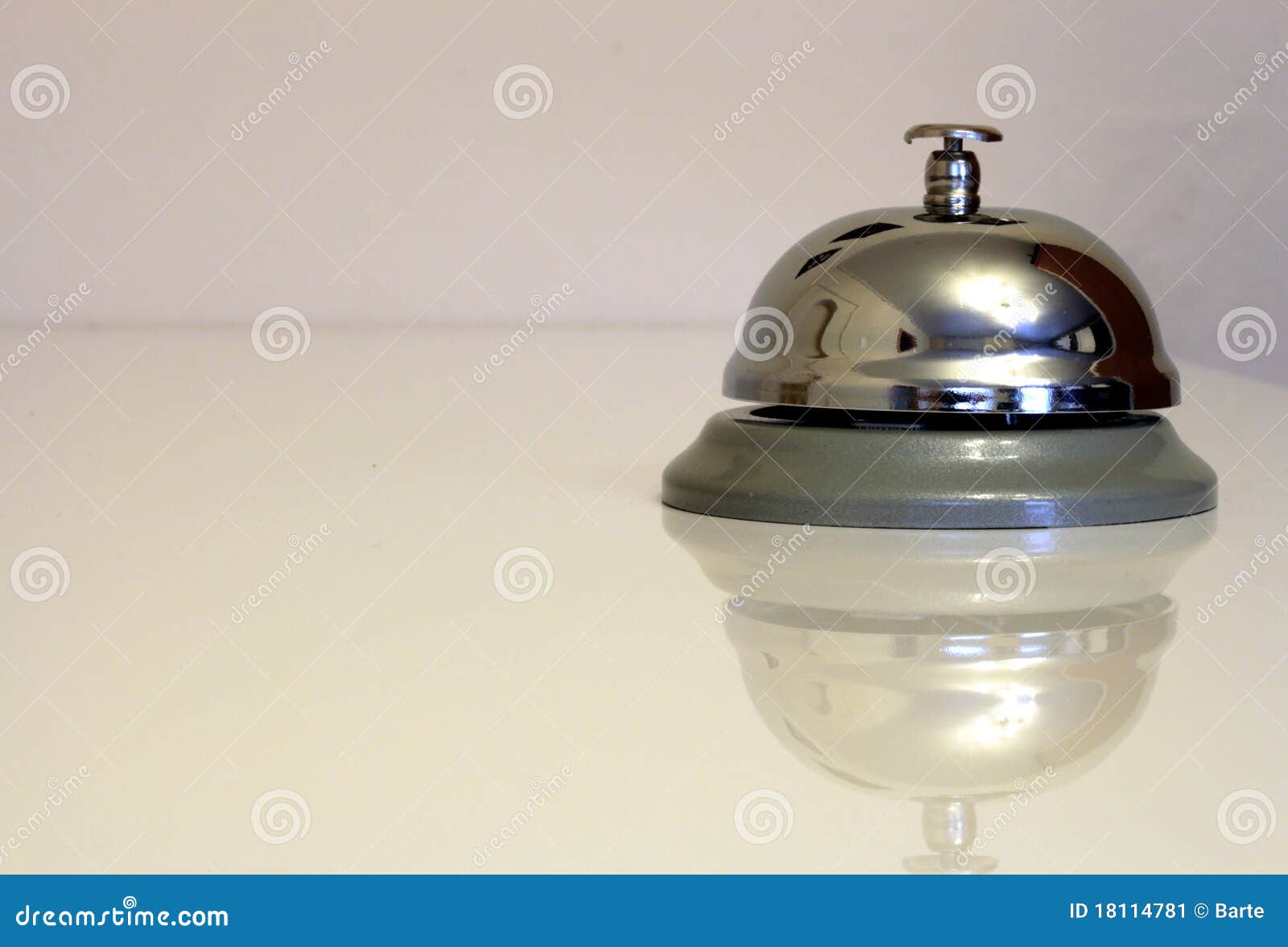 Table bell stock image. Image of polish, reflections - 18114781