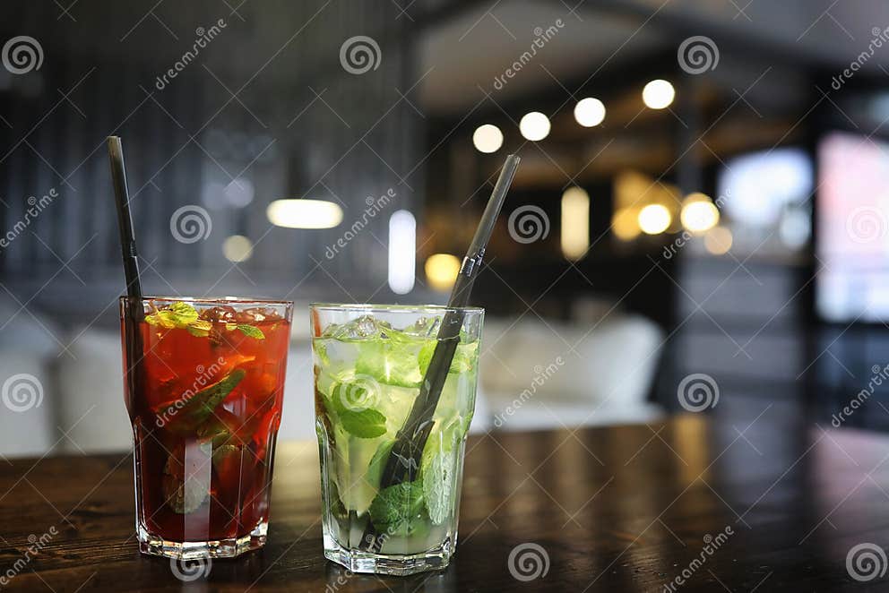A Table in a Cafe with Objects Stock Image - Image of cafe, cool: 102325747
