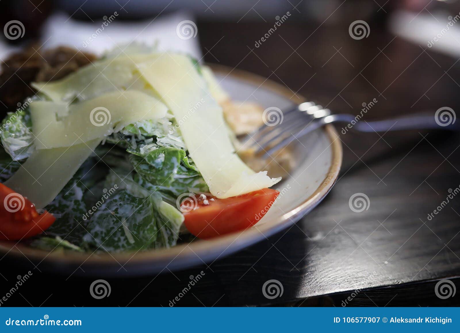A Table in a Cafe with Objects Stock Image - Image of closeup, healthy ...