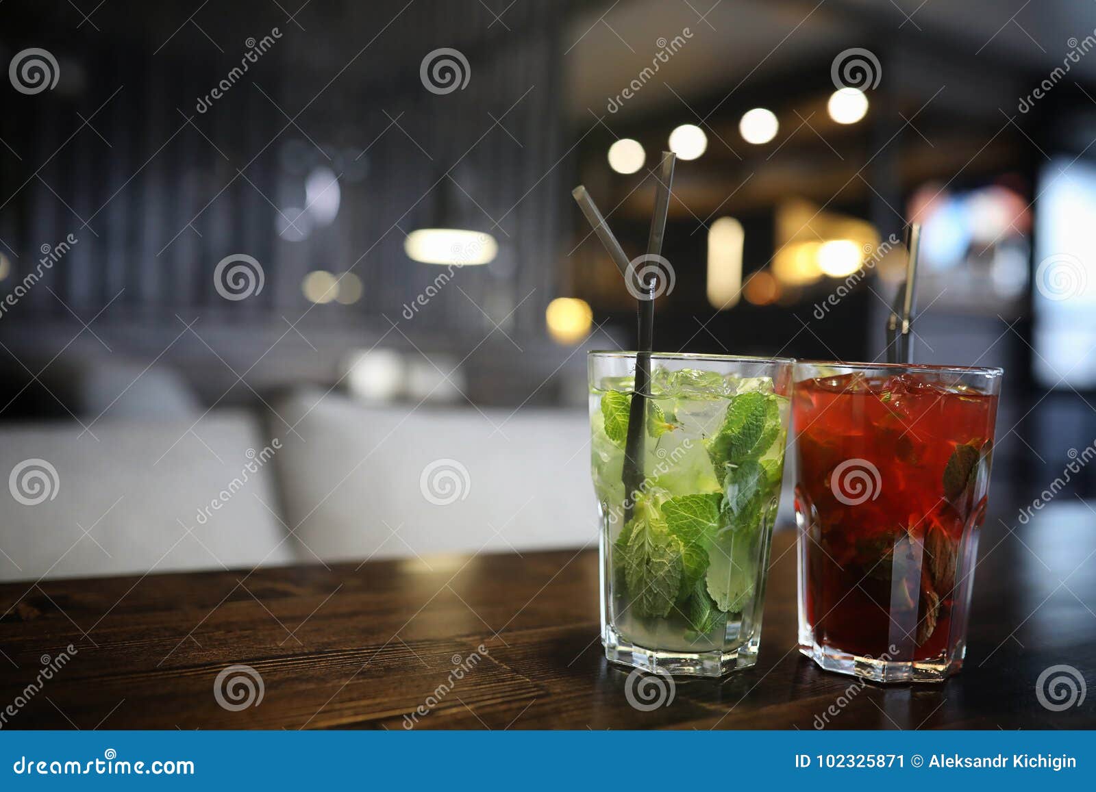 A Table in a Cafe with Objects Stock Image - Image of caffeine, glass ...