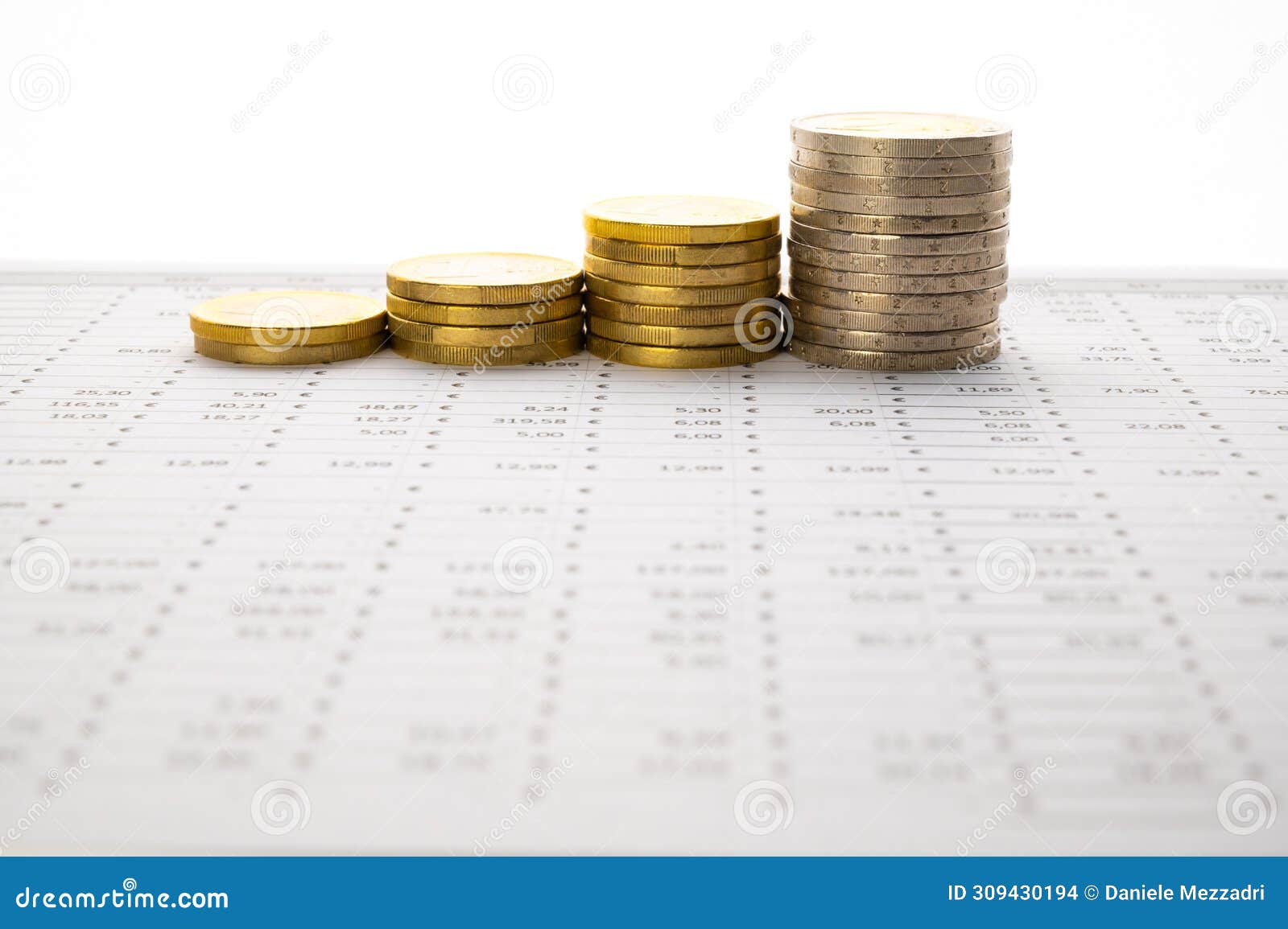 Table with Budget and Calculations. Increase or Decrease in Budget ...