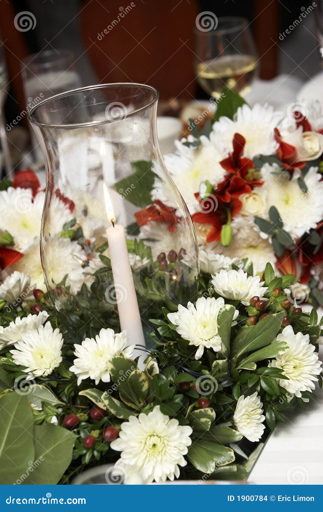 Table center piece stock photo. Image of table, dinner - 1900784