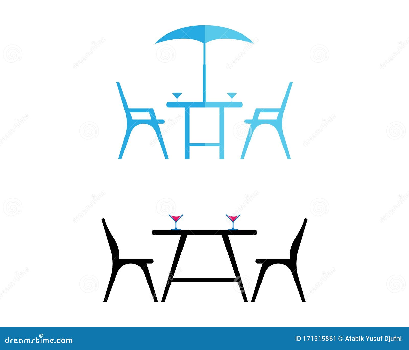 Table Chair Symbol Illustration Stock Vector - Illustration of chairs ...