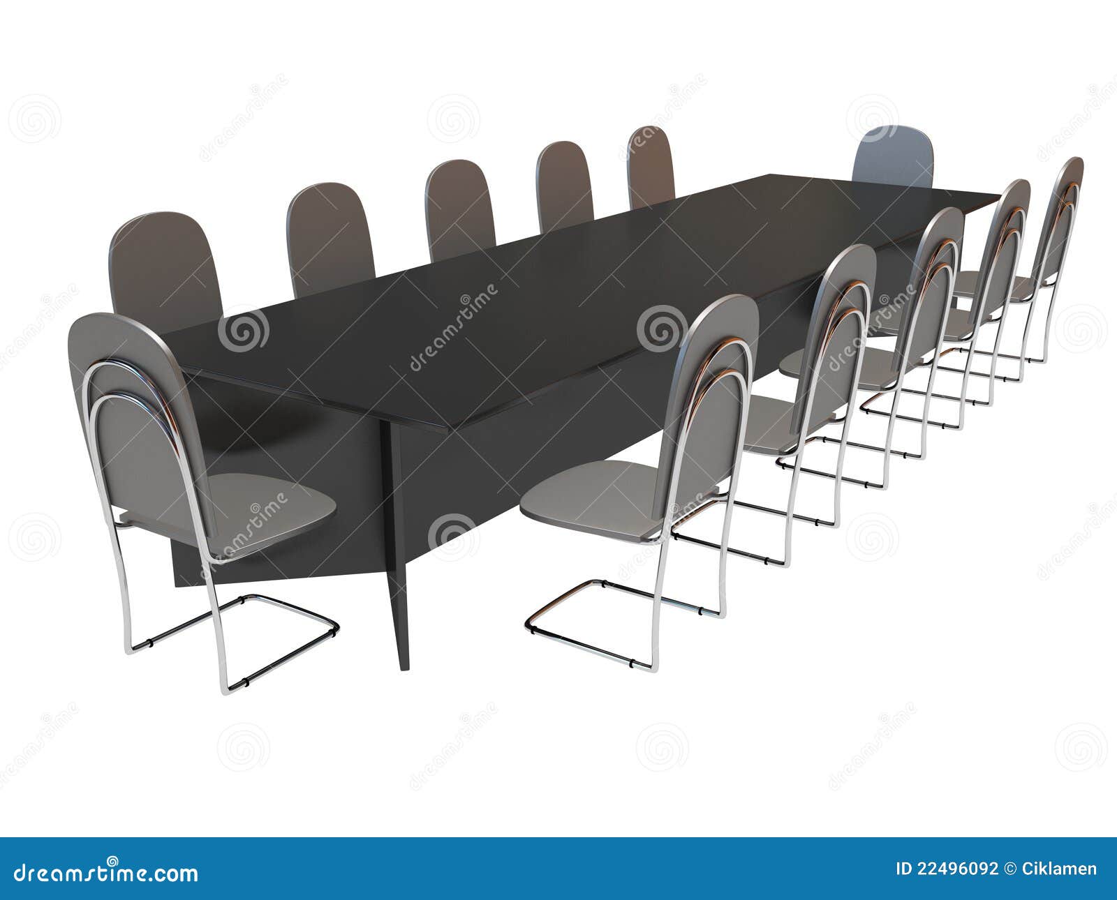 Long Conference Table Leader Stock Illustrations – 13 Long Conference ...