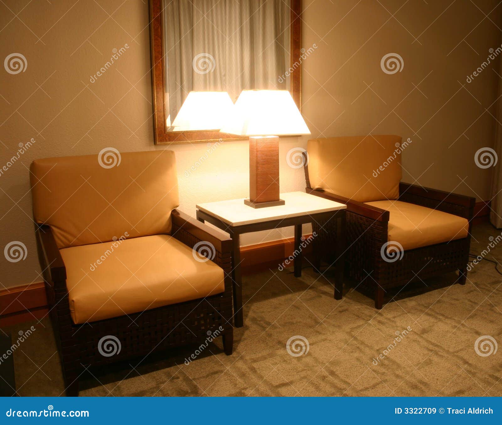 Table & Chairs stock image. Image of lamp, light, indoor - 3322709