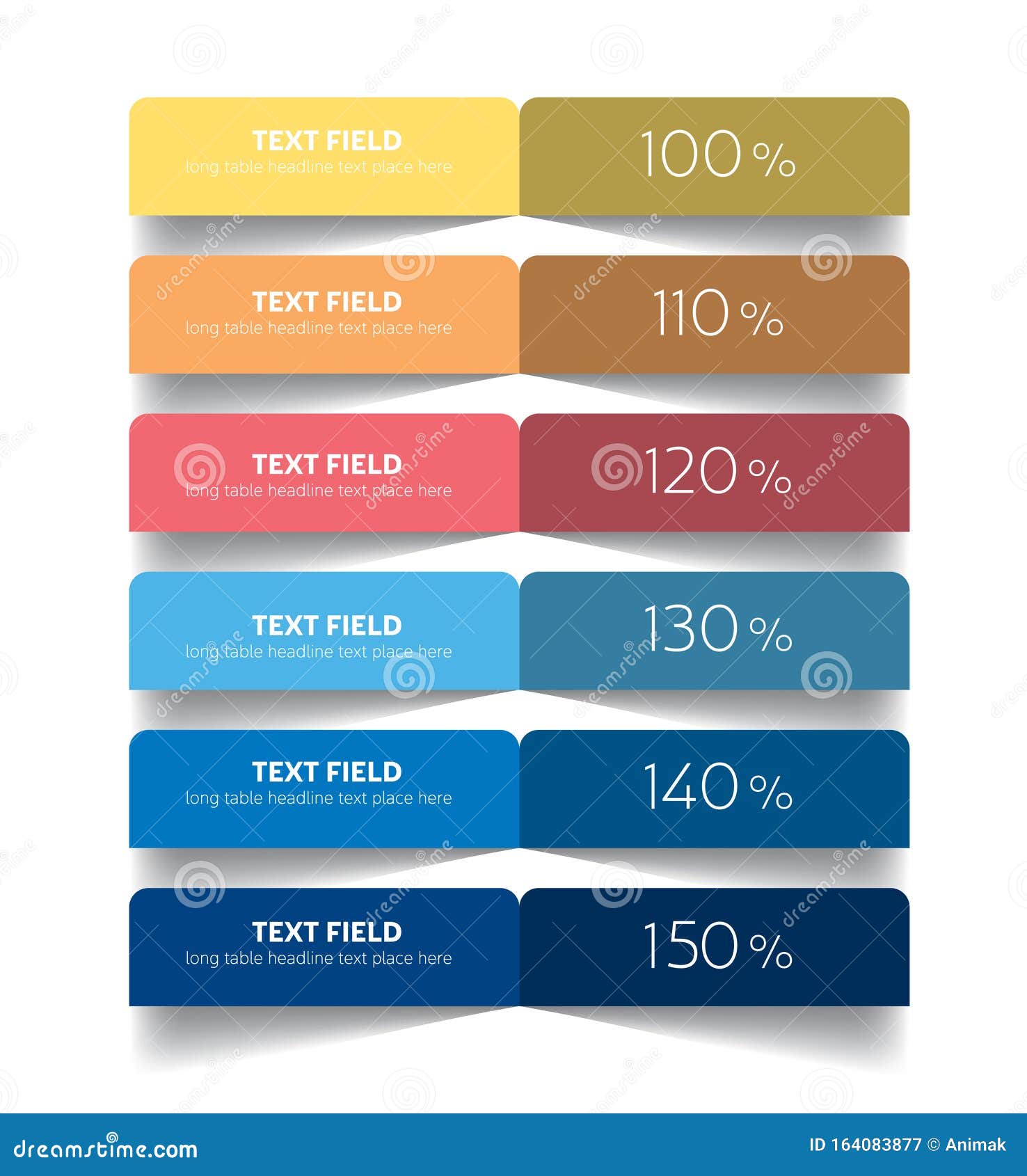 Table, Chart, Schedule Design Template. Vector Banner Stock Vector ...