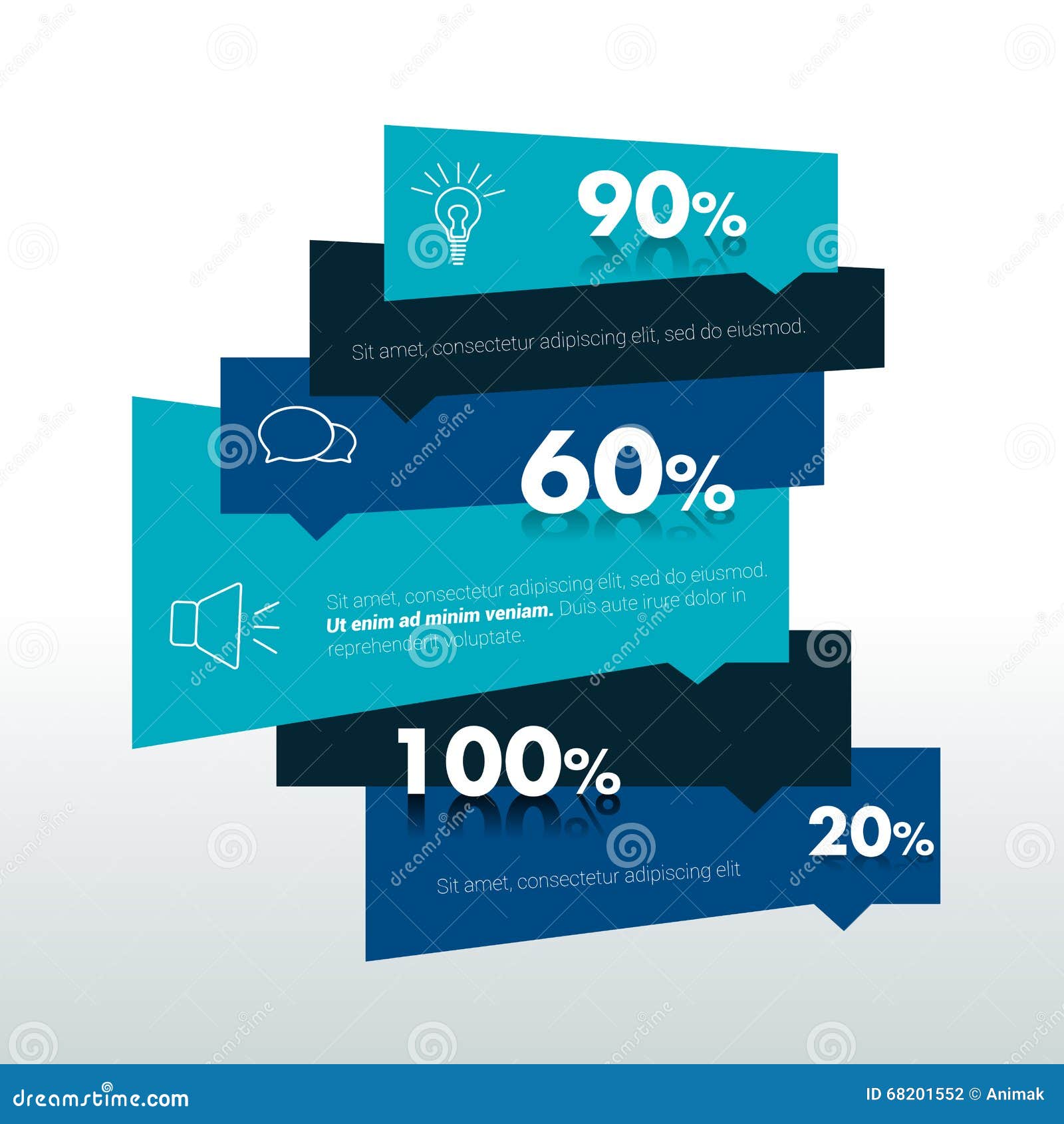 Table, Chart, Schedule, Text Banner, Template. Stock Vector ...