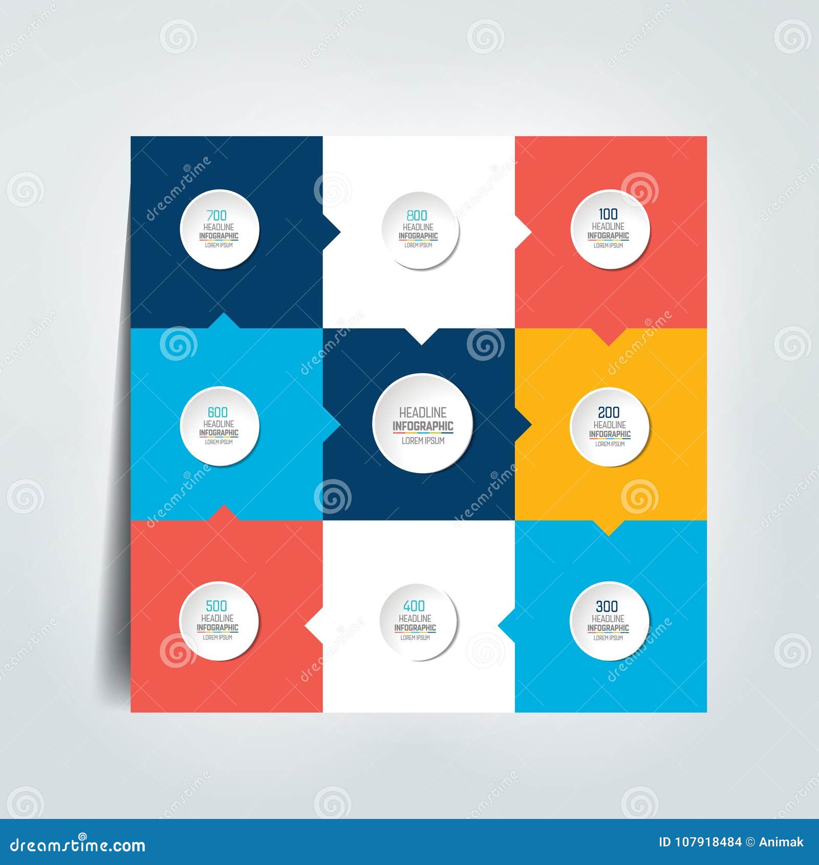 Table, Chart, Schedule, Text Banner, Template. Stock Vector ...